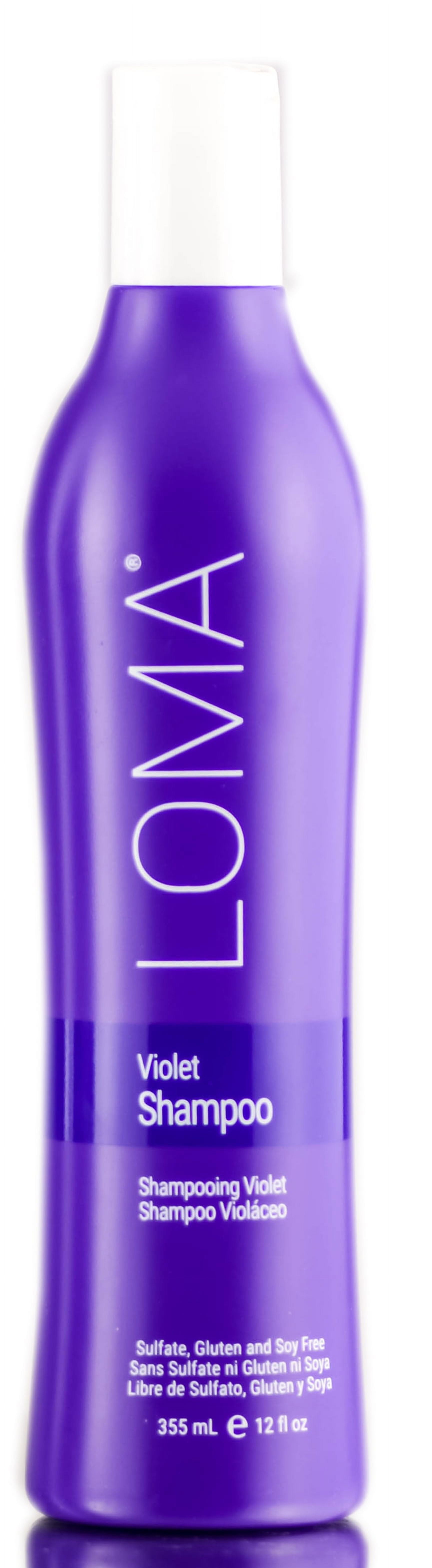 Loma Violet Shampoo - 12 oz for Brightening Blond and Grey Hair ...