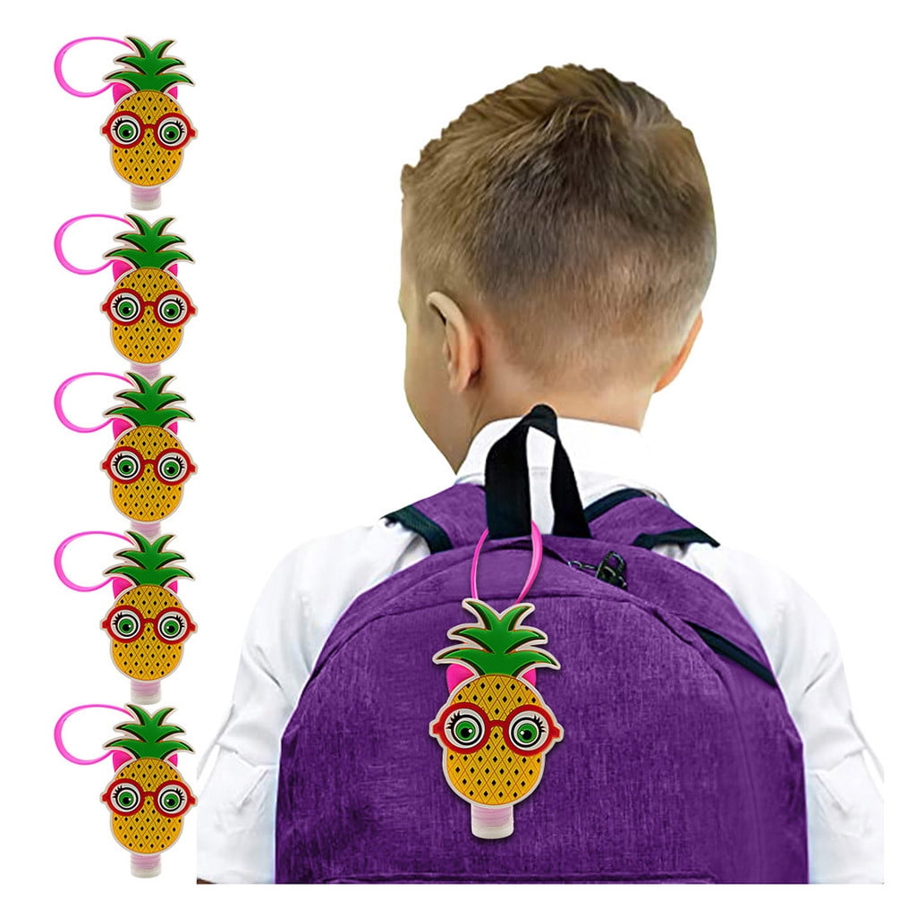 Lomaiwei 5pcs Bottle Set Hand Lotion Key Fob Travel Bottles Toiletry ...