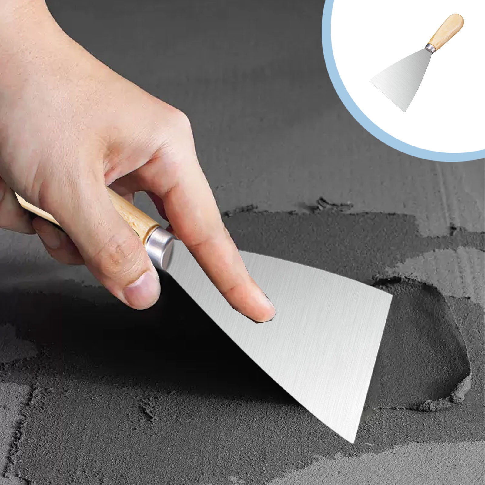 Lomaiwei Putty Knife, Spackle Knife, Paint Scraper, Scraper Tool, No ...