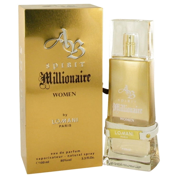Lomani Spirit Millionaire Eau De Parfum Spray for Women 3.3 oz ...