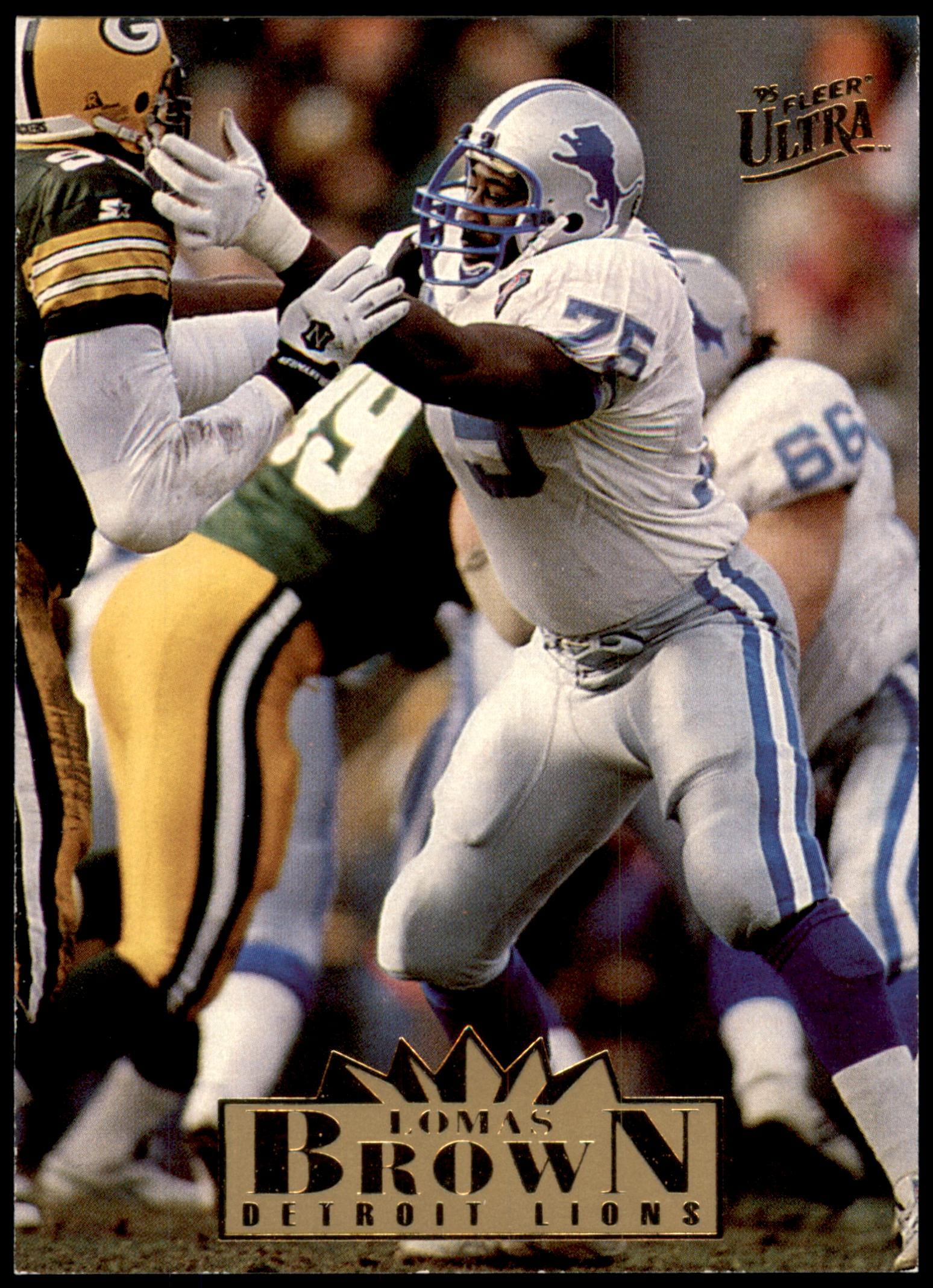 Lomas Brown #98 1995 Ultra - Walmart.com