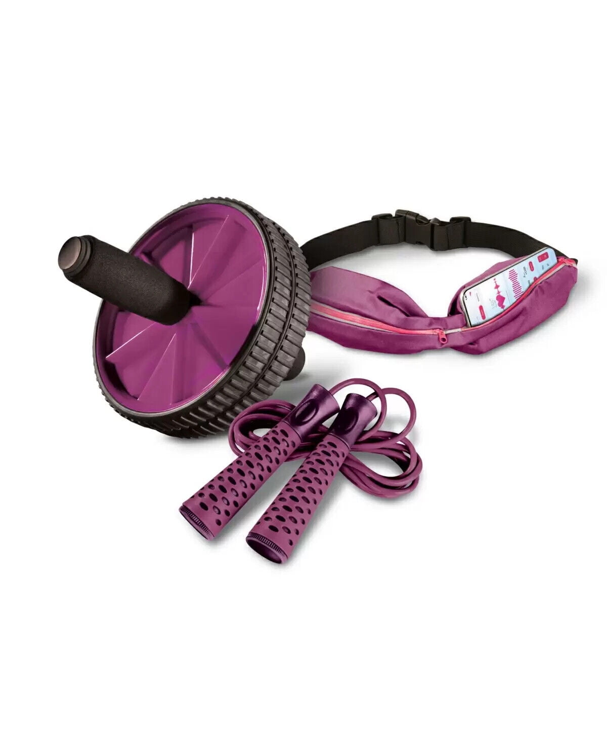 Lomi 3-in-1 Cardio Workout Kit - Ruby - Walmart.com