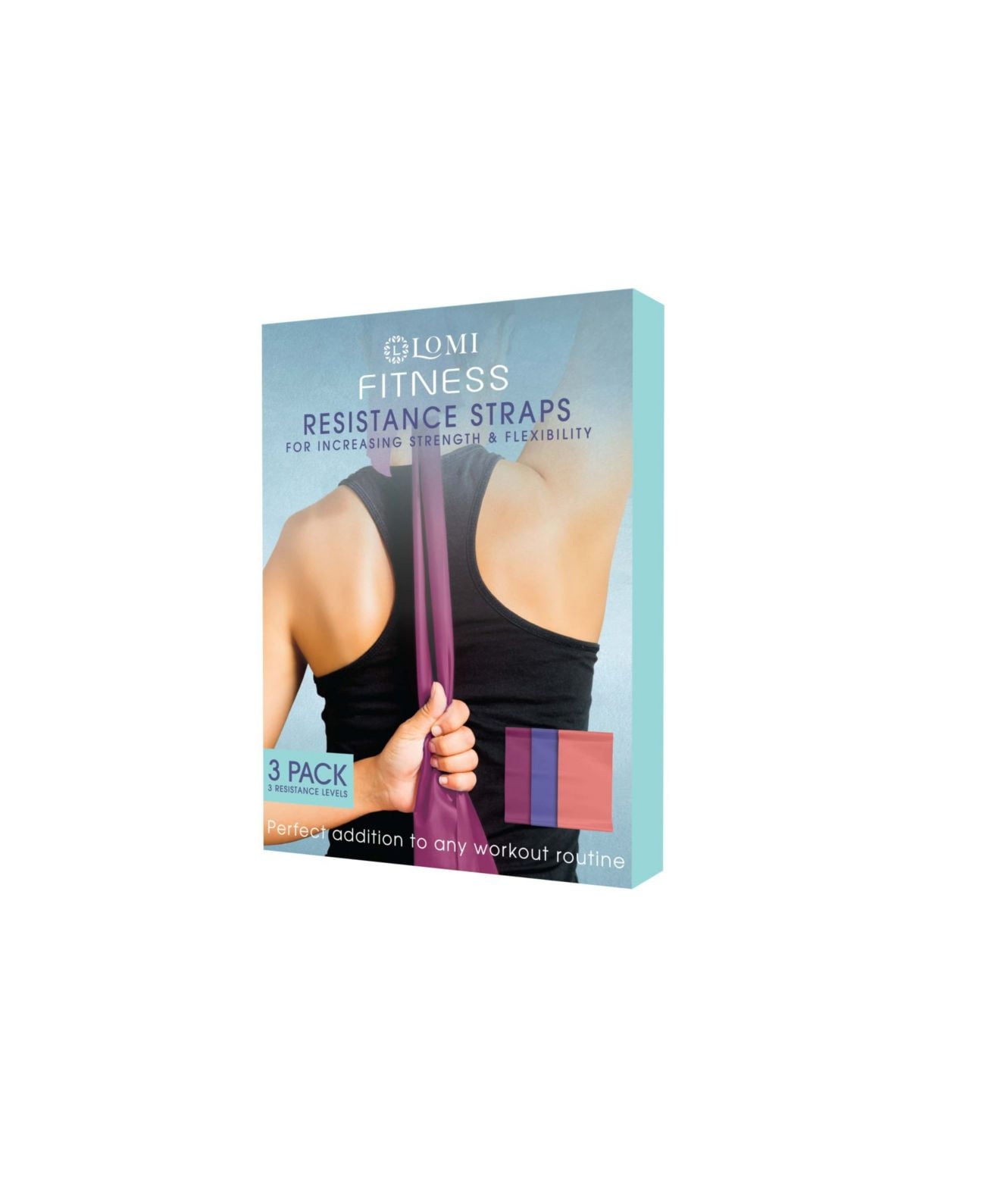 Lomi Resistance Band Set, 3 Pieces - Walmart.com