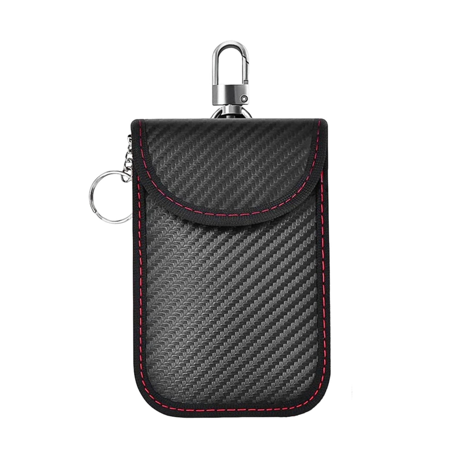 Lomubue 1/2Pcs Car Key Bags Security Cages Compact Size Portable Anti ...