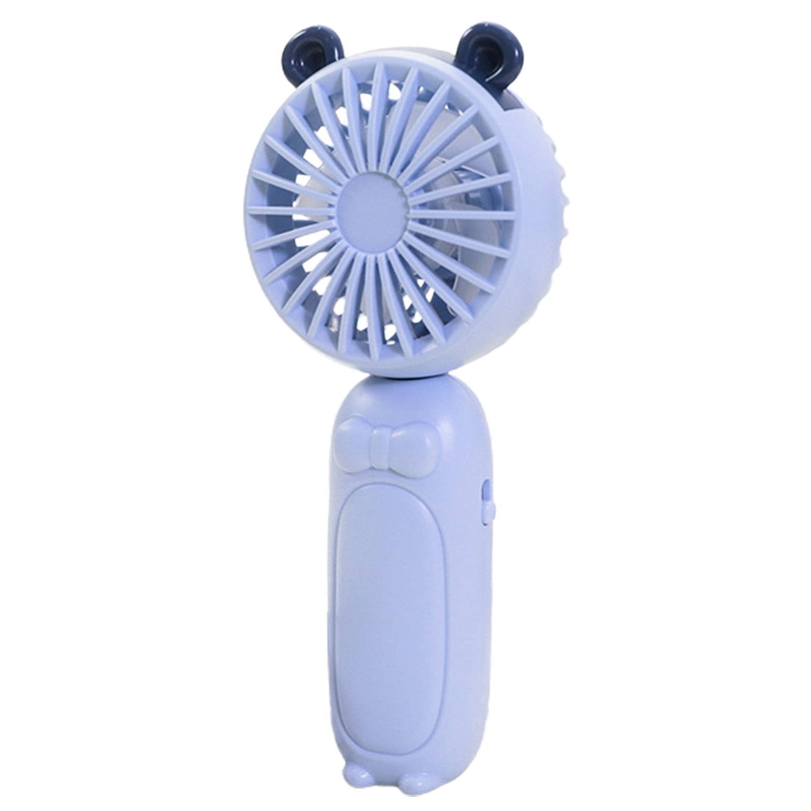 Lomubue 1 Set Handheld Fan 3 Gears Switch 2 Wind Speeds 4 Blades USB ...