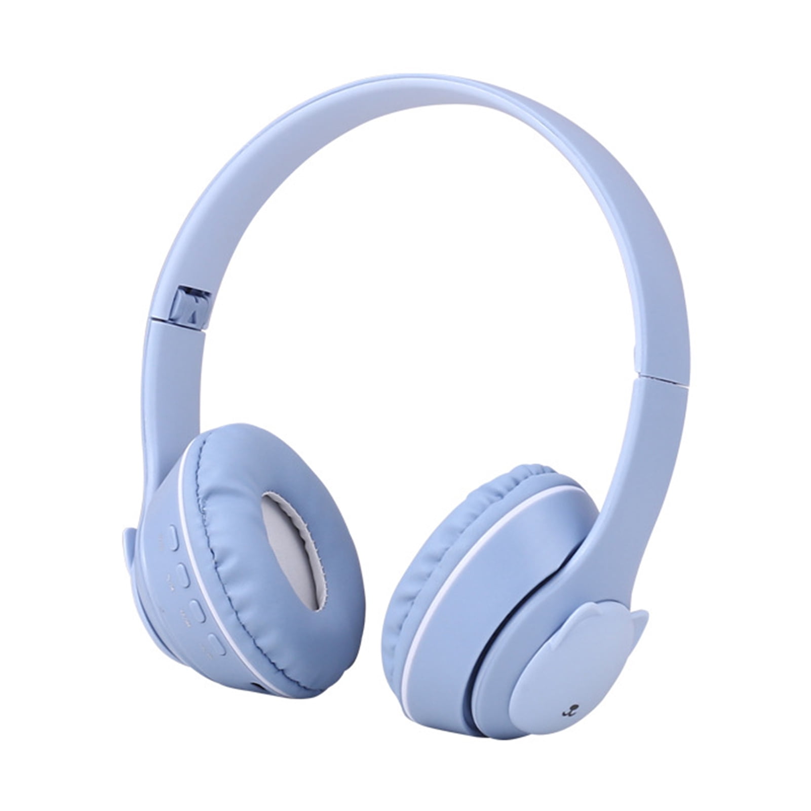 Lomubue 1 Set Headphone Foldable RGB Light Bear-shape Bluetooth ...
