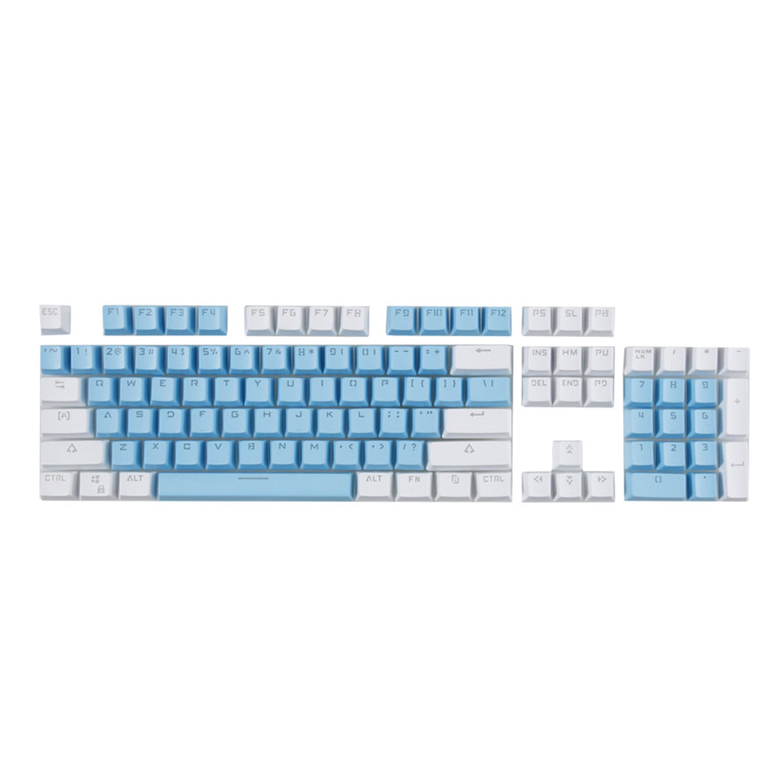 Lomubue 1 Set Keycap Anti-slip Doubleshot Injection Keyboard ...