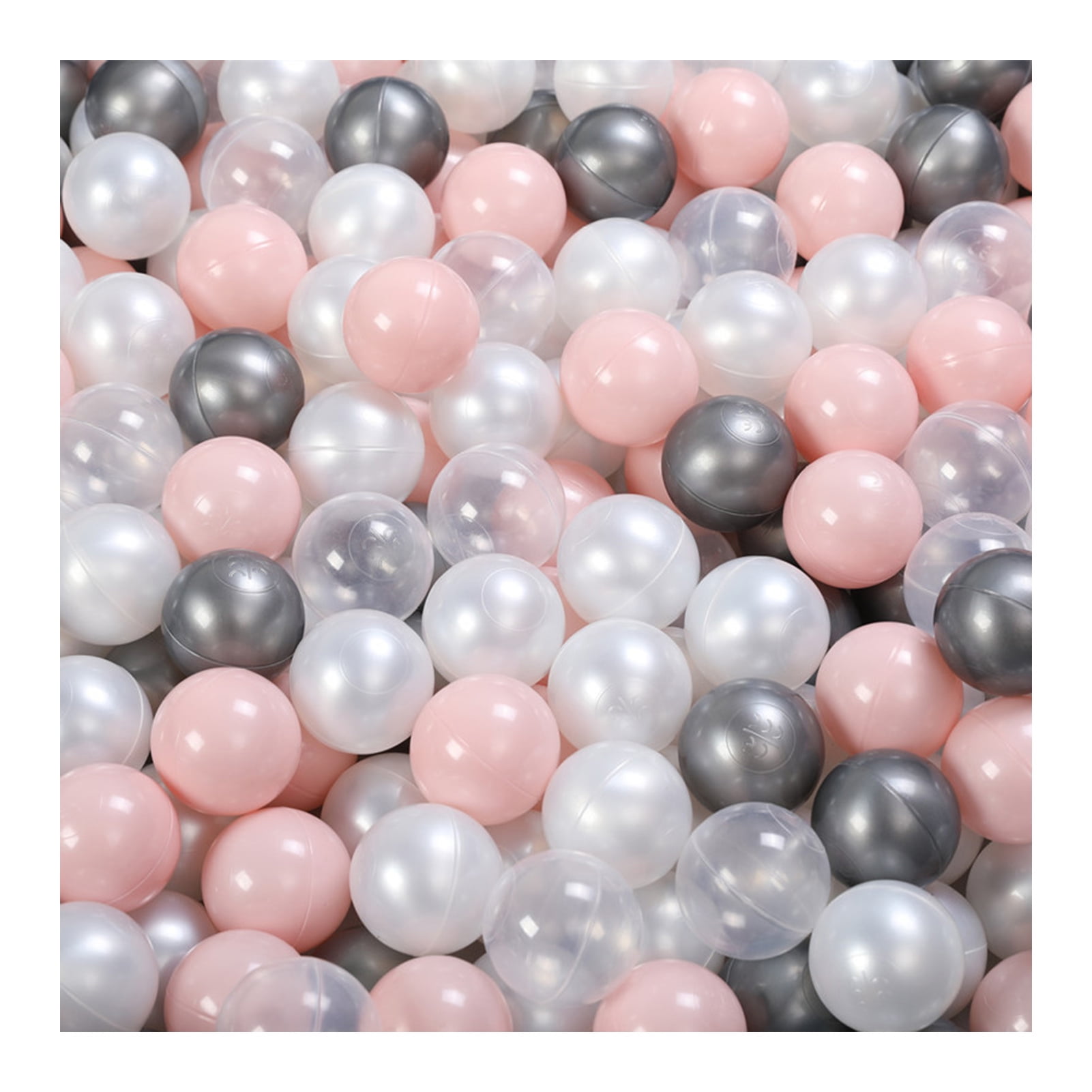 Lomubue 100Pcs Ball Pit Balls Thickened Odor-free High Elastic Safe ...