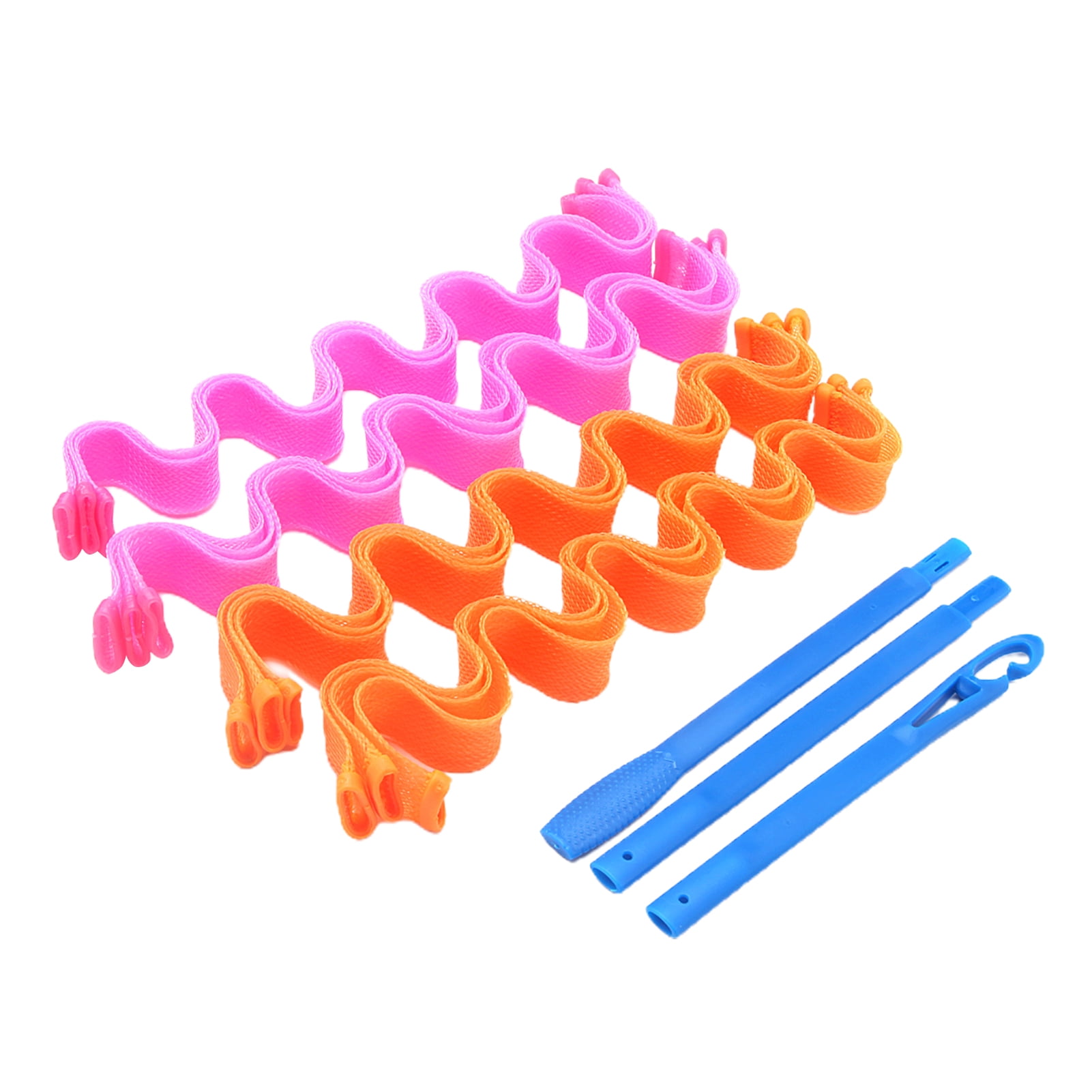 Lomubue 12Pcs/24Pcs Hair Roller Soft Good Ductility Lightweight Magic ...