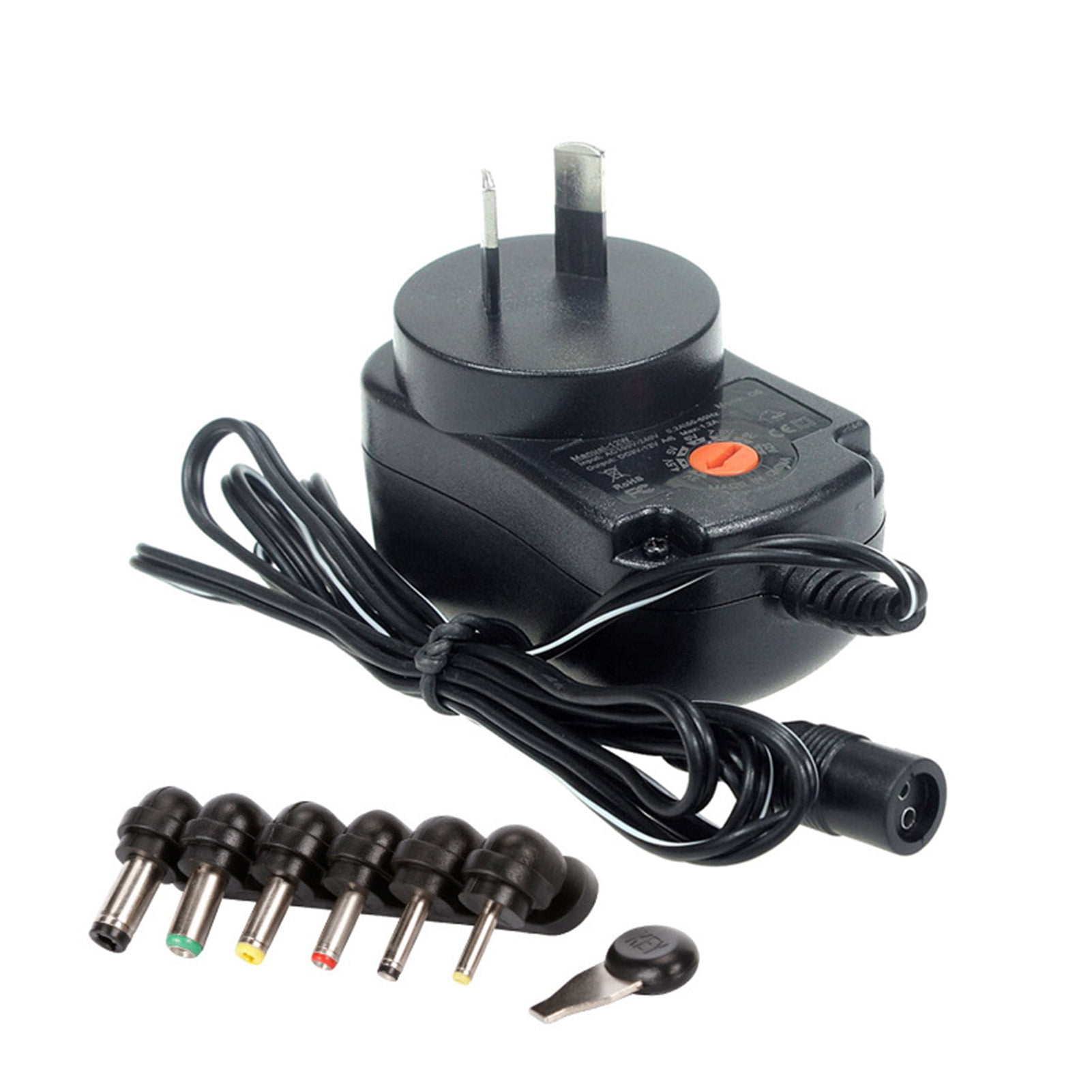 Lomubue 12W US/UK/EU/Australian Plug Multi Range Input Voltage Power ...