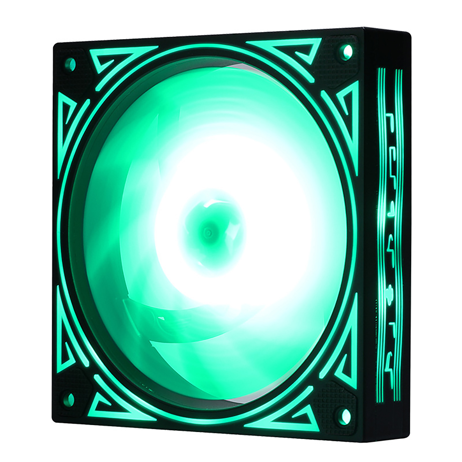 Lomubue 12cm Computer Case Cooling Fan Slient High Air Volume RGB ...