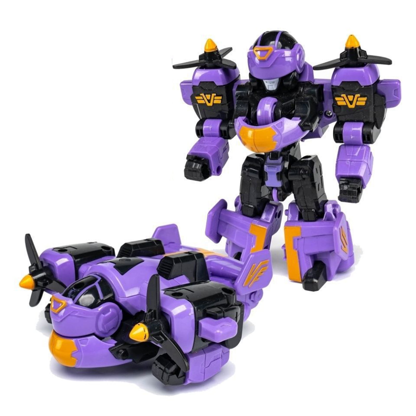 Lomubue 15cm Robot Transformer Toy Various Style Fast Fighter Aircraft ...