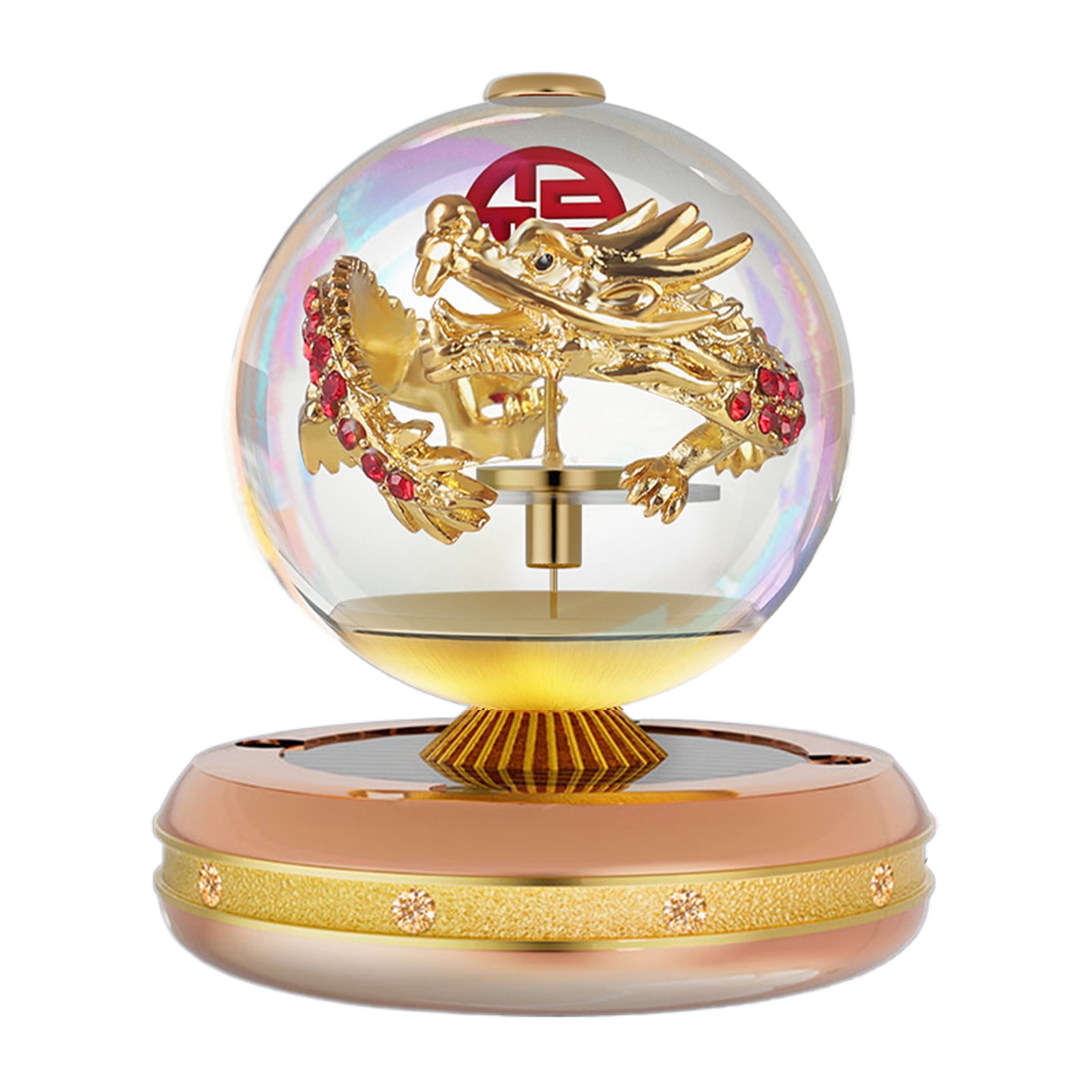 Lomubue 2024 Year of The Dragon Car Air Freshener Decoration Rotating ...