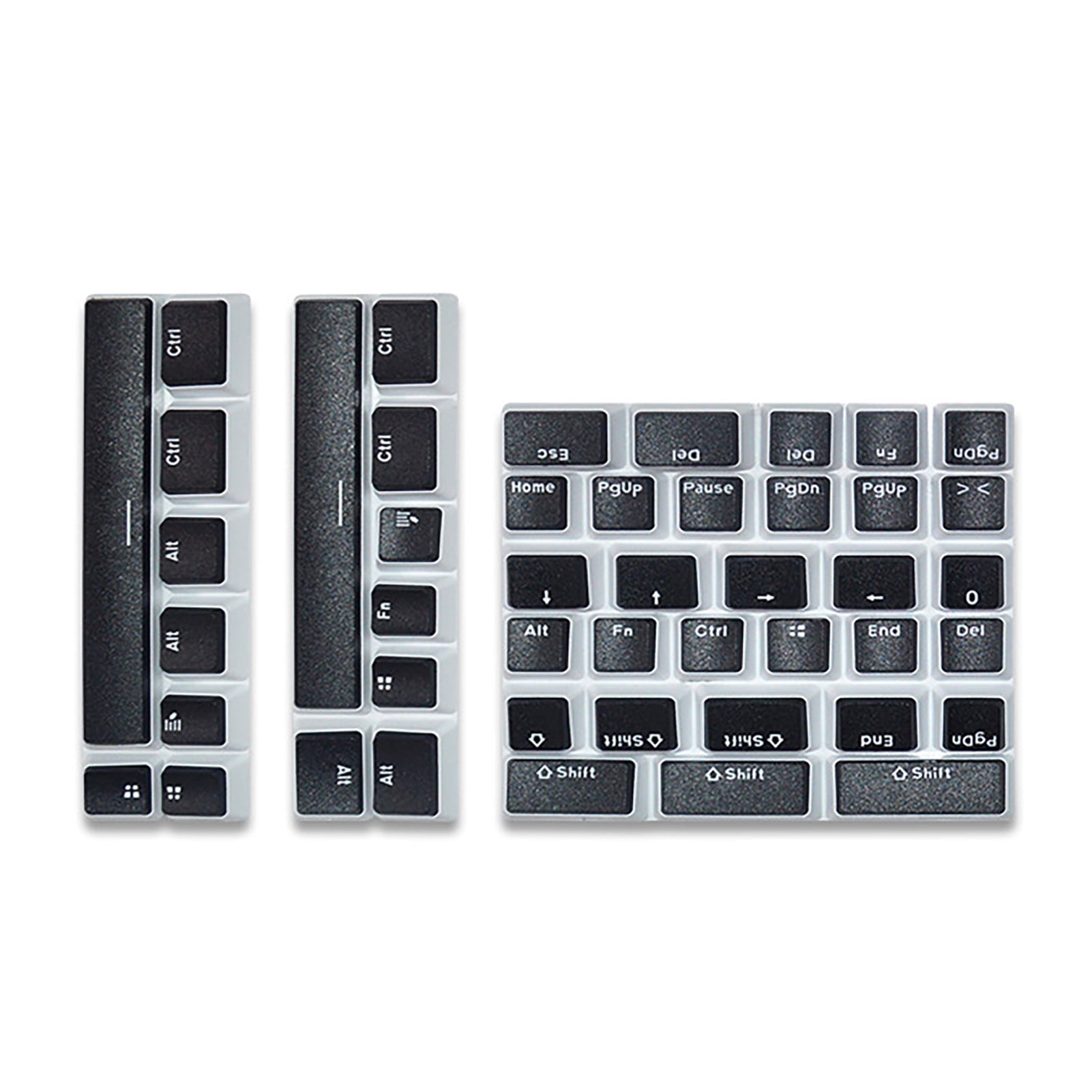 Lomubue 46 Keys Key Caps FOS Step Universal Ergonomic Wear Resistant ...