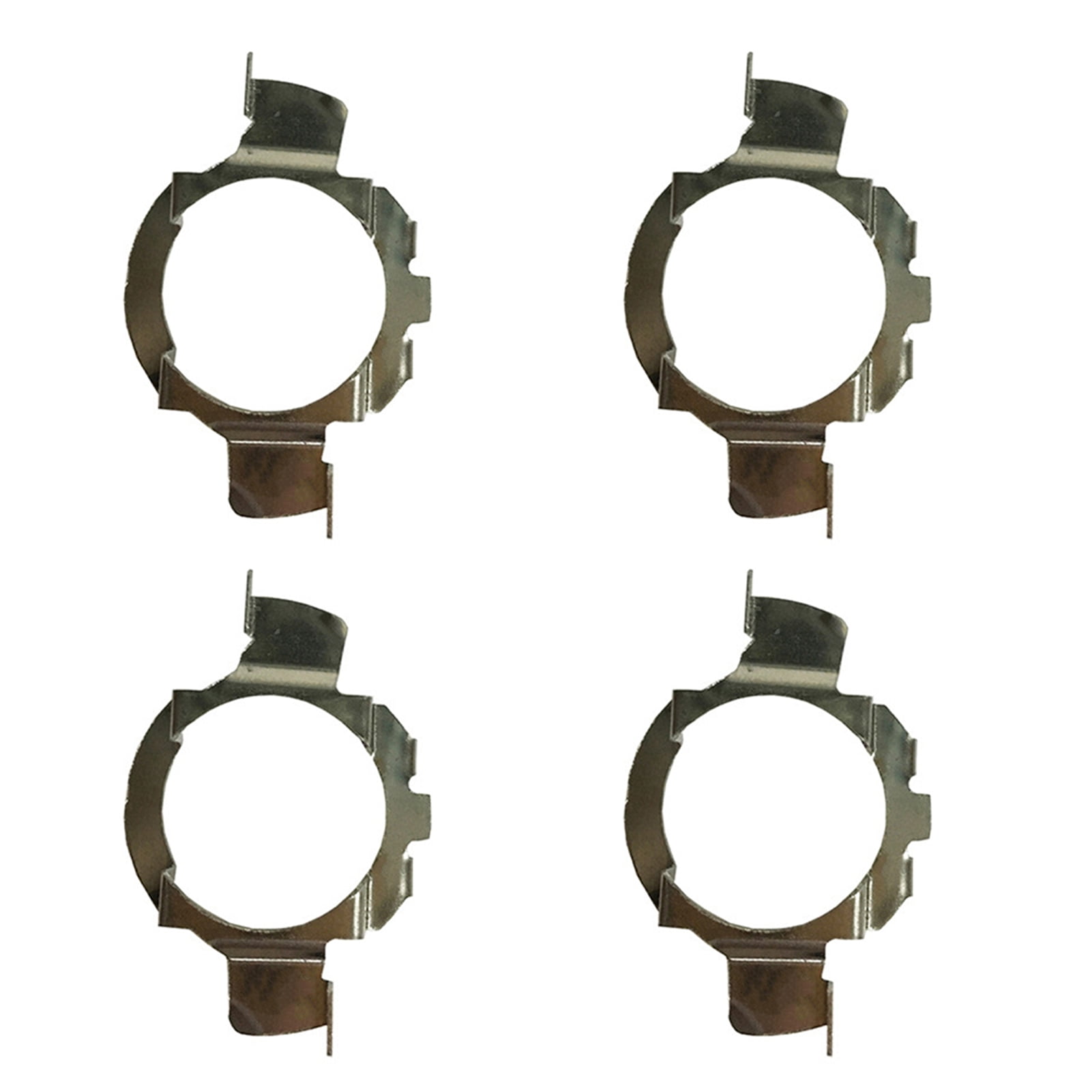 Lomubue 4Pcs L05 Car Headlight Base Heavy Duty Stainless Steel Heat ...