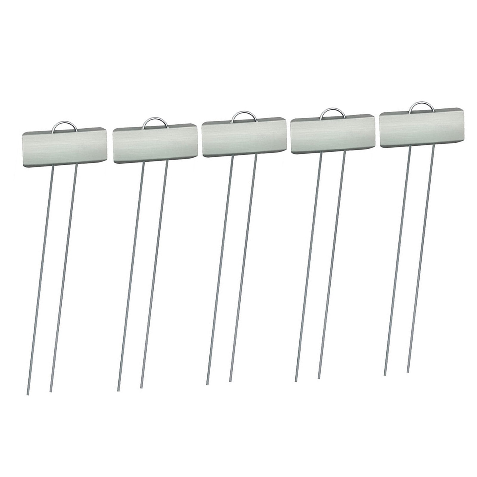 Lomubue 5Pcs/Set Plant Marker Long T-shaped Sharp Tip Weather-resistant ...