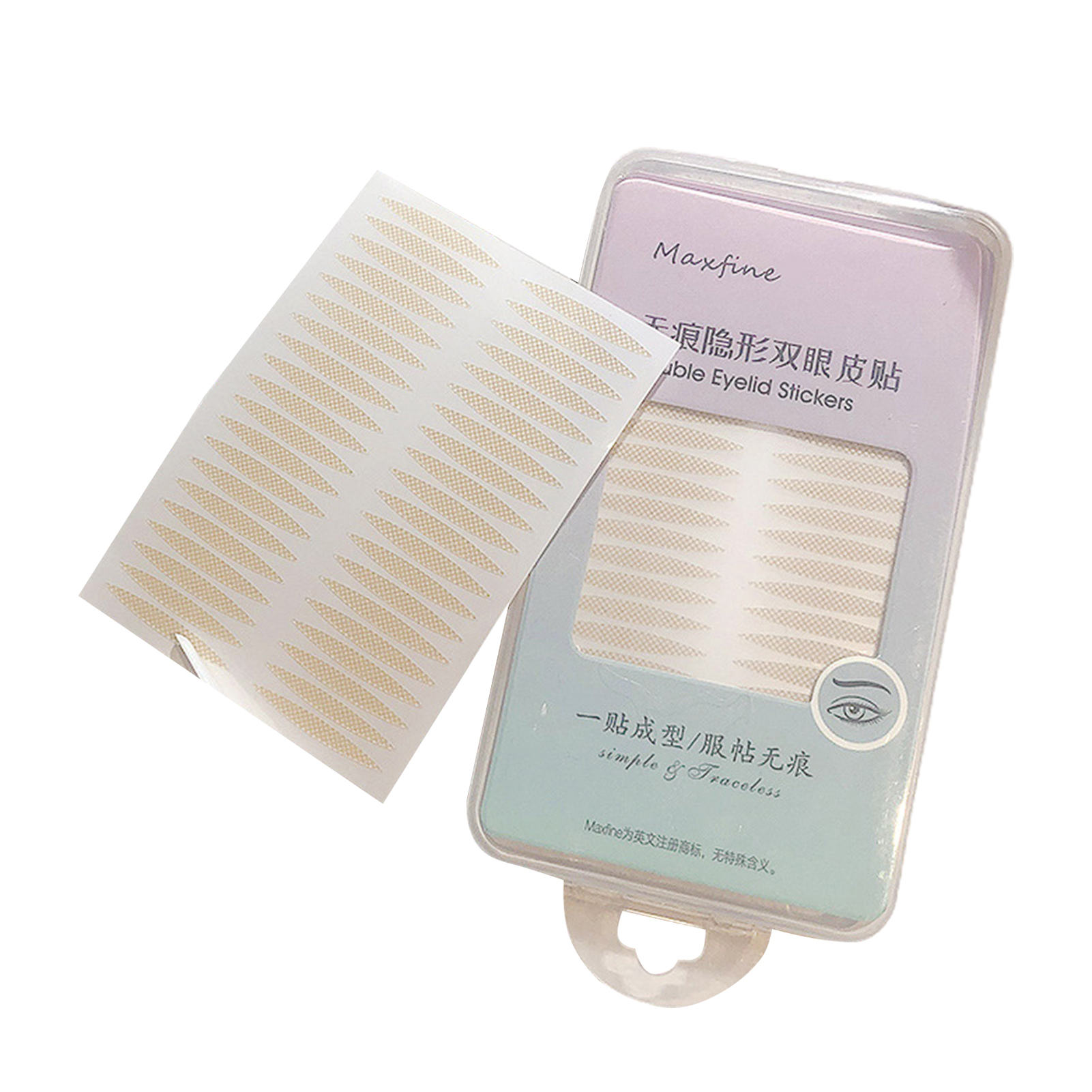 Lomubue 800Pcs Eyelid Paste Good Shaping Effect Invisible Trace-less ...