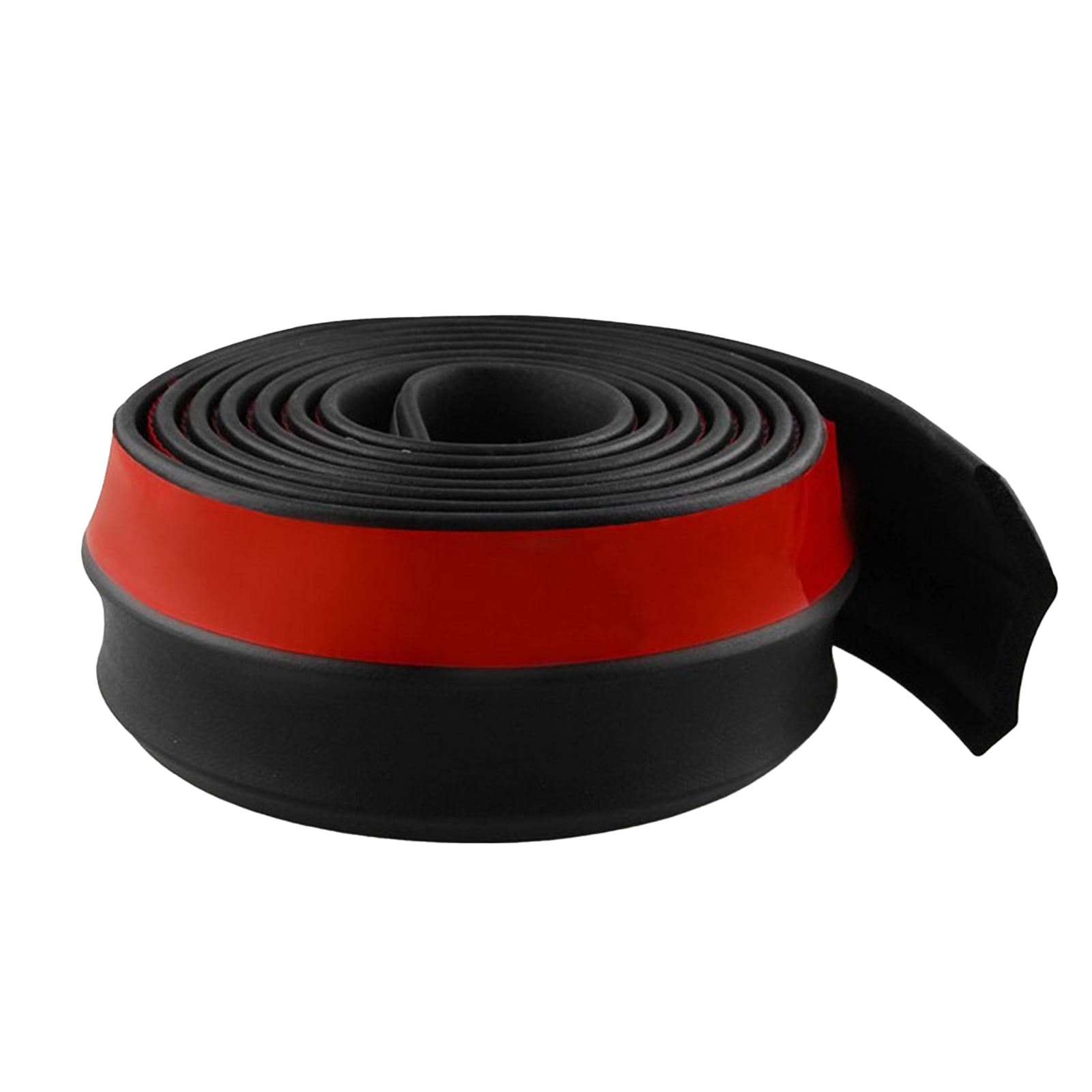 Lomubue Car Front Lip Spoiler Universal Flexible EPDM Material Easy ...