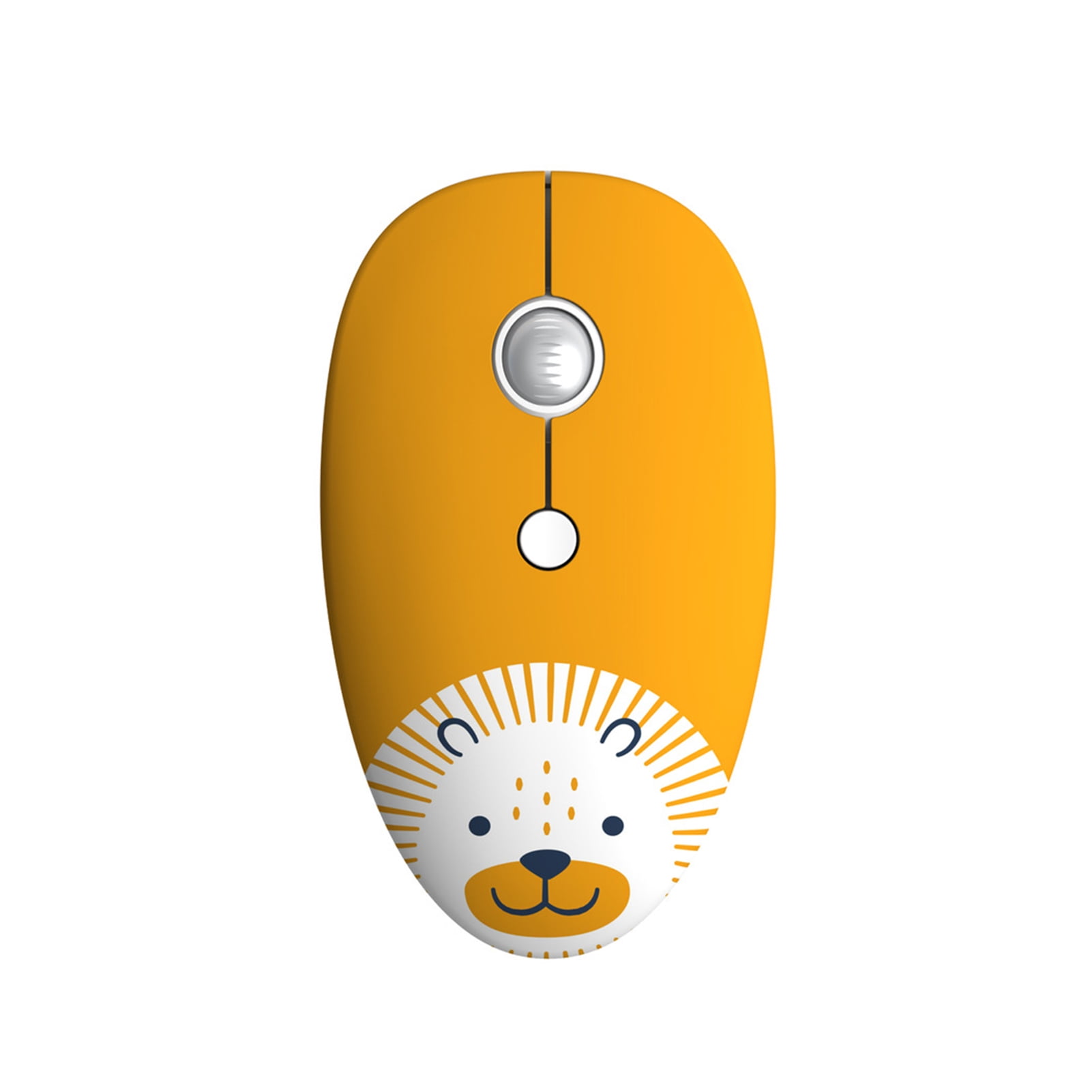 Lomubue Computer Mouse Wireless Cartoon Ergonomic DPI Adjustable Mute ...