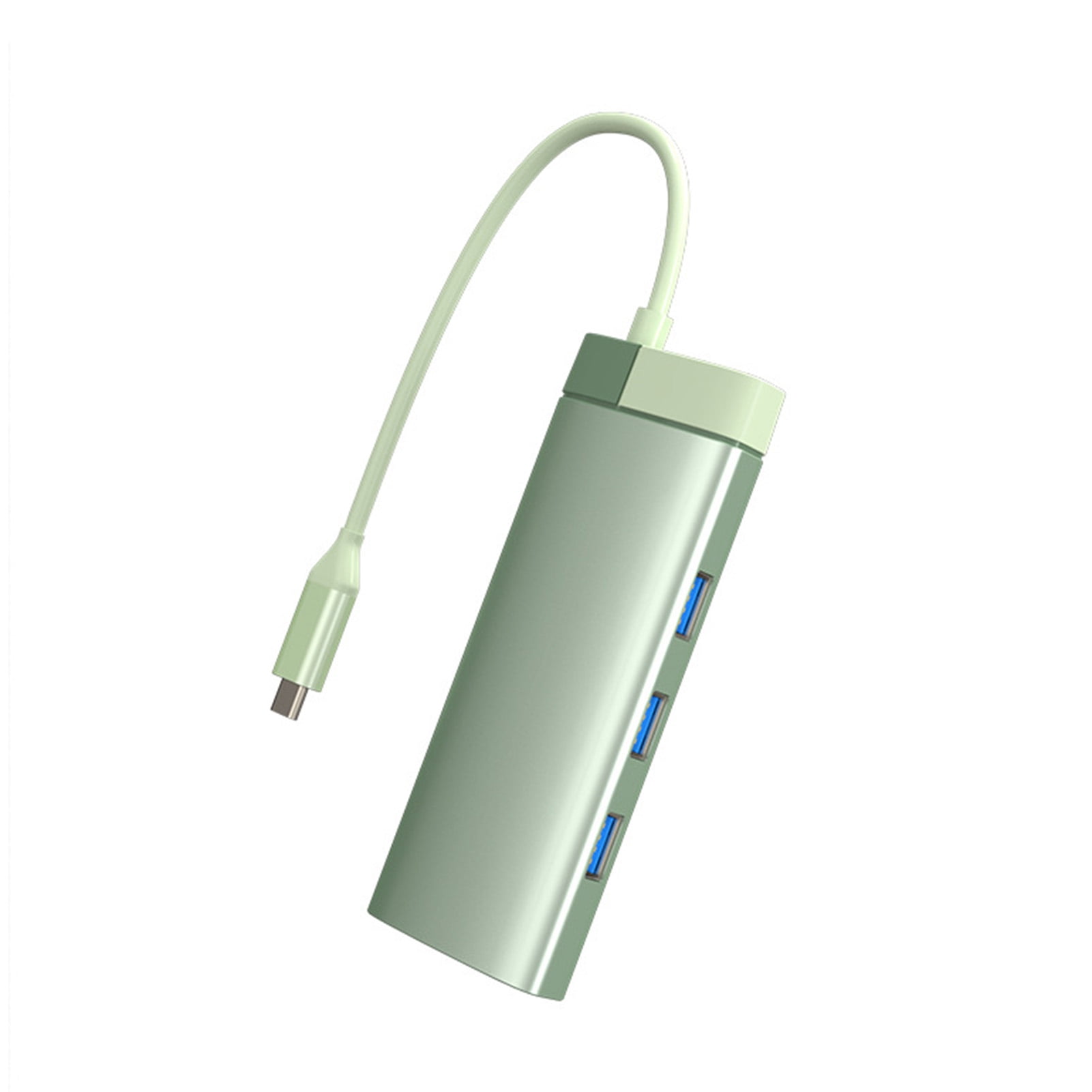 Lomubue Data Hub PD100W Fast Charge Gigabit Ethernet 4K Multiple USB ...