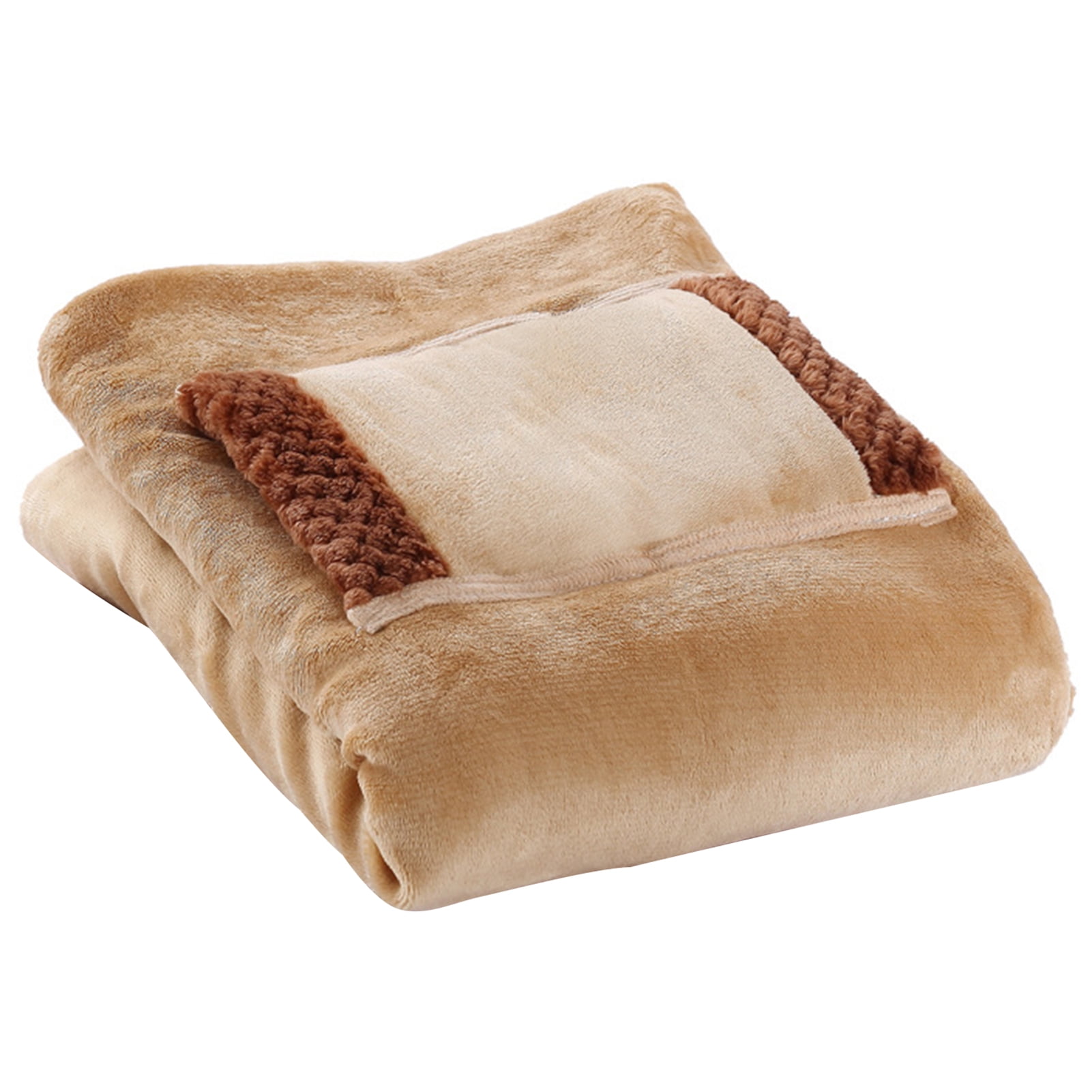 Lomubue Heating Blanket with Buckle Double Layer Rapid Thermal USB Plug ...