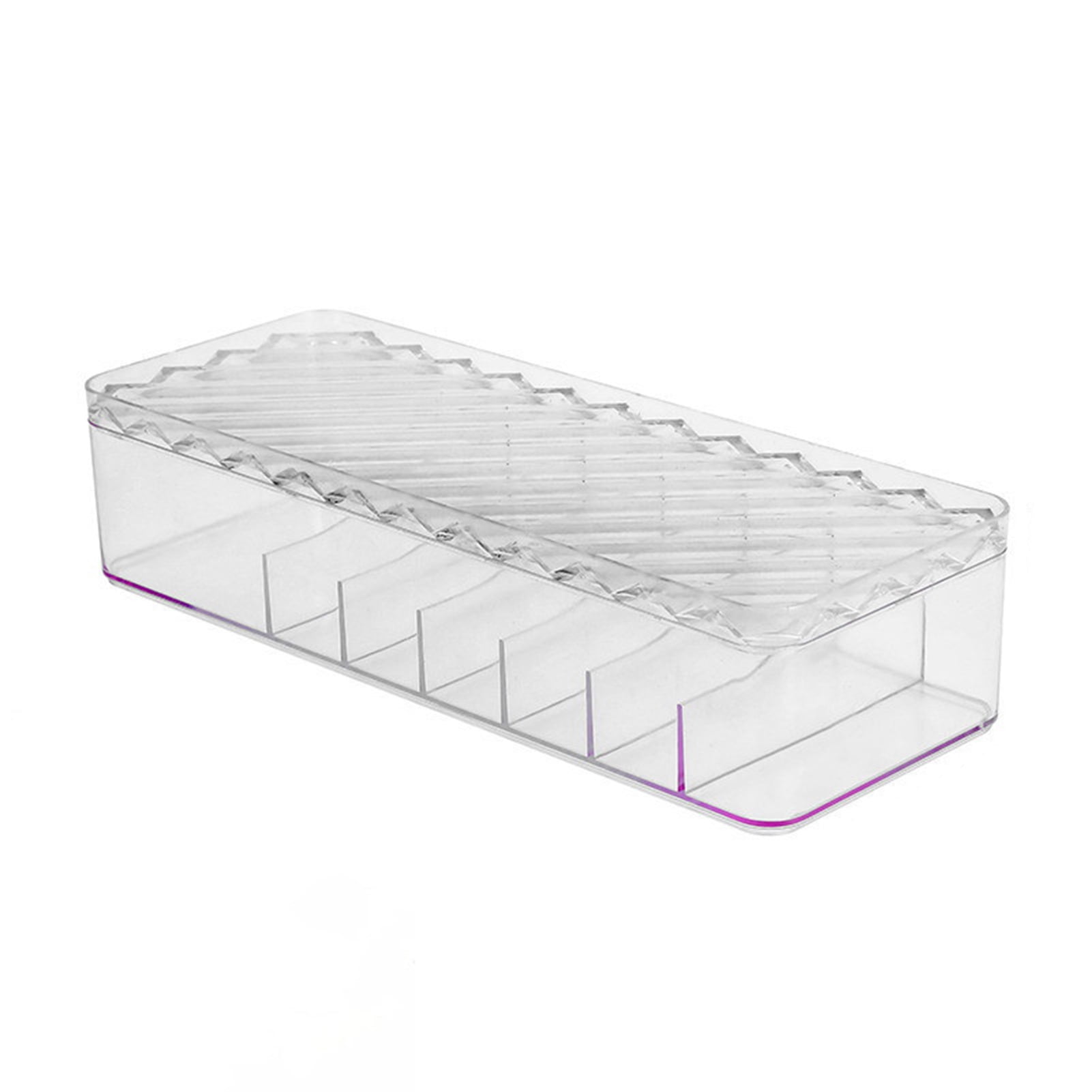 Lomubue Large Capacity Multi-compartments Transparent Cable Storage Box ...