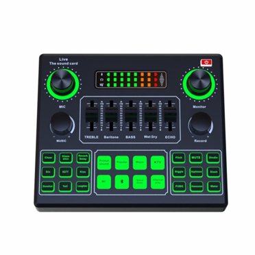 Vinci S2 Pro Audio Mixer Kit, Sound Card with Bluetooth for DJ, Live ...