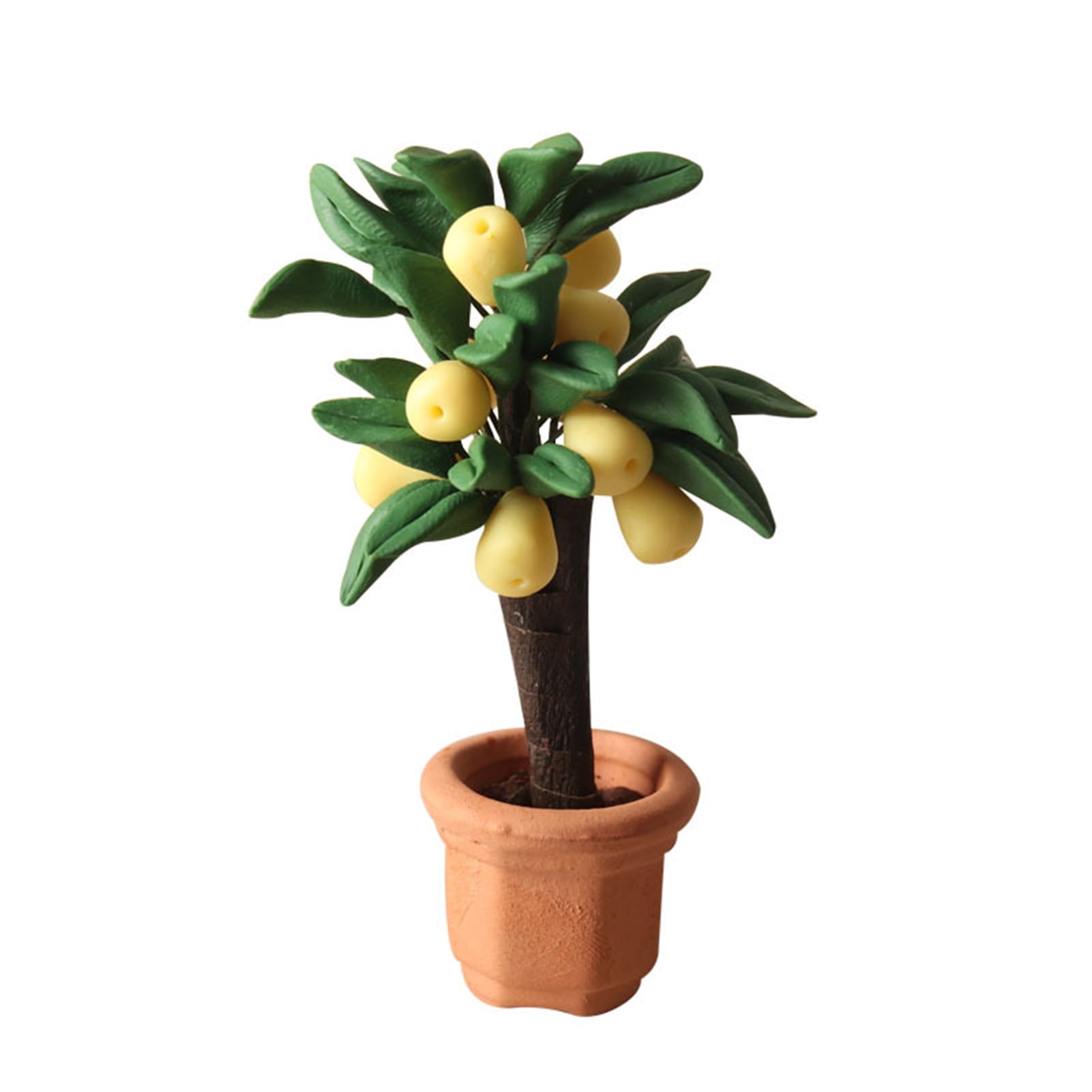Lomubue Miniature Tangerine Tree Realistic Looking Ultralight Eco ...