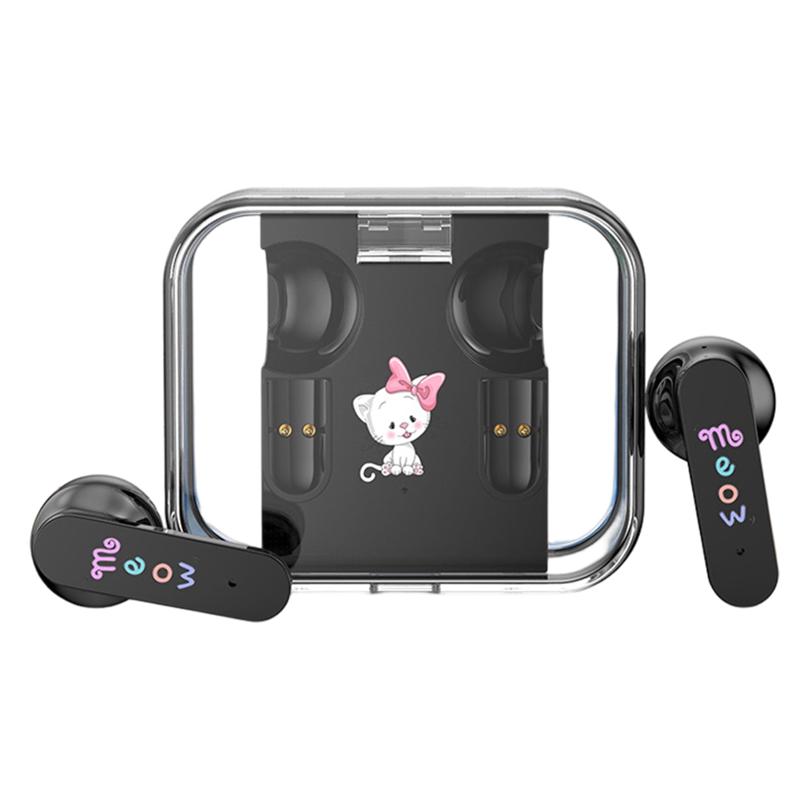 Lomubue R12 Wireless Earbuds High Fidelity Fingerprint Touch Control ...