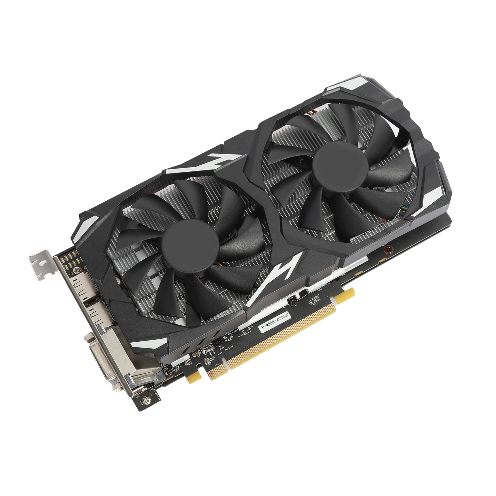 Lomubue RX580 Graphics Card HD-compatible Dual Fan Mini 8GB DDR5 256Bit ...