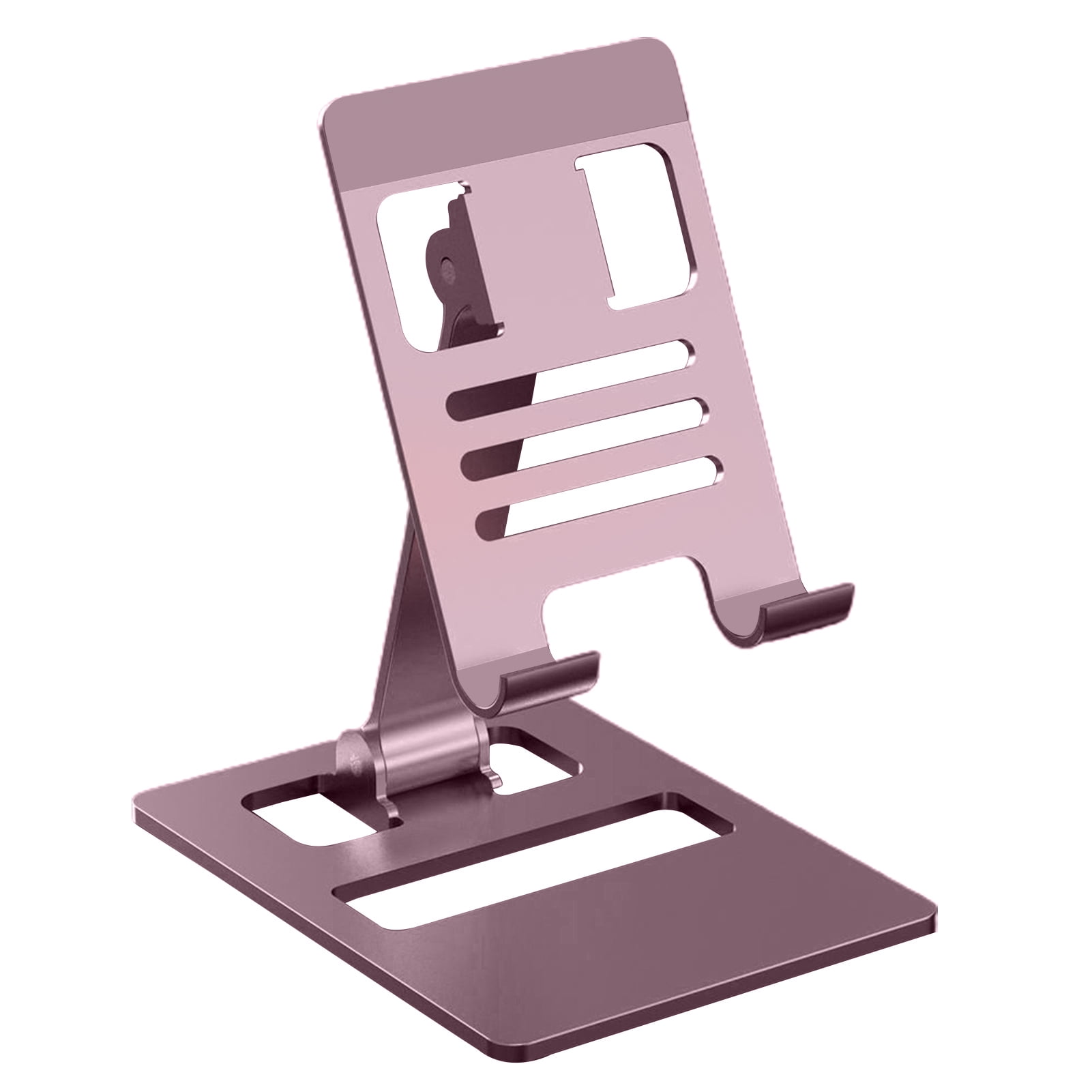 Lomubue Tablet Holder Foldable Height Adjustable Non-slip Aluminum ...