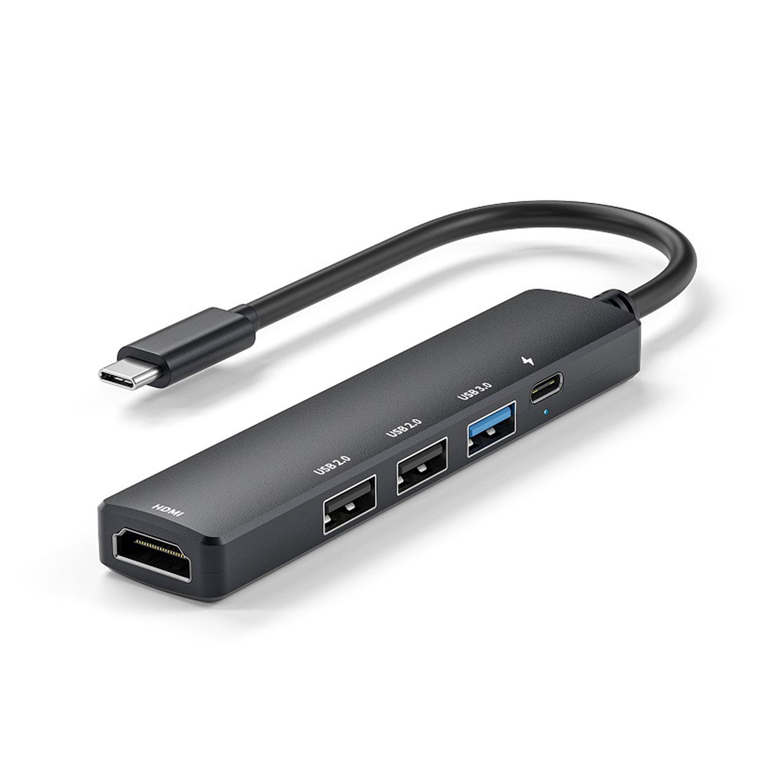 Lomubue Type-C Docking Station Multifunctional 5 in 1 High-speed Transfer High Resolution 3D ...