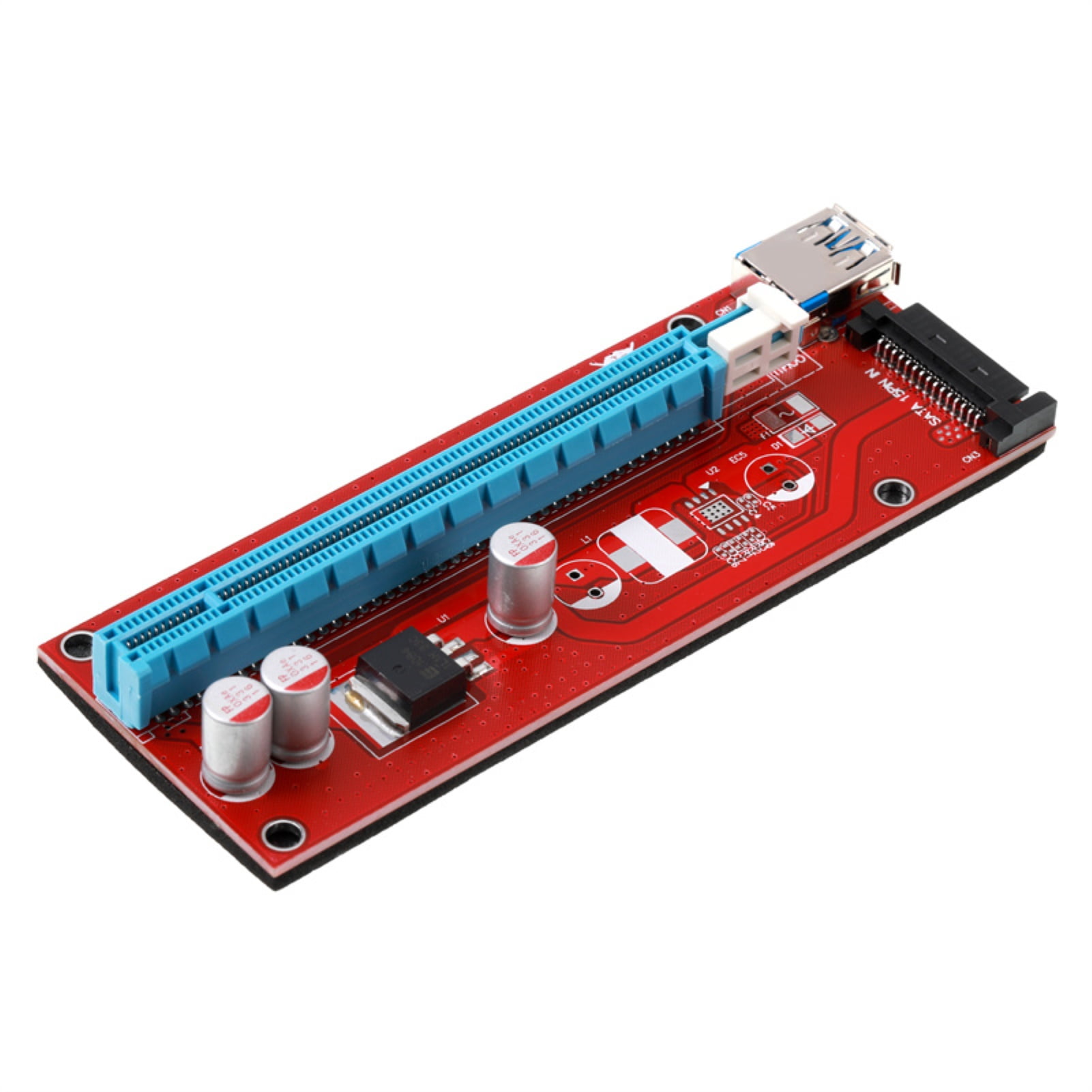 Lomubue Ver 007S PCI-E Riser Card Fast Speed Anti-interference Stable ...