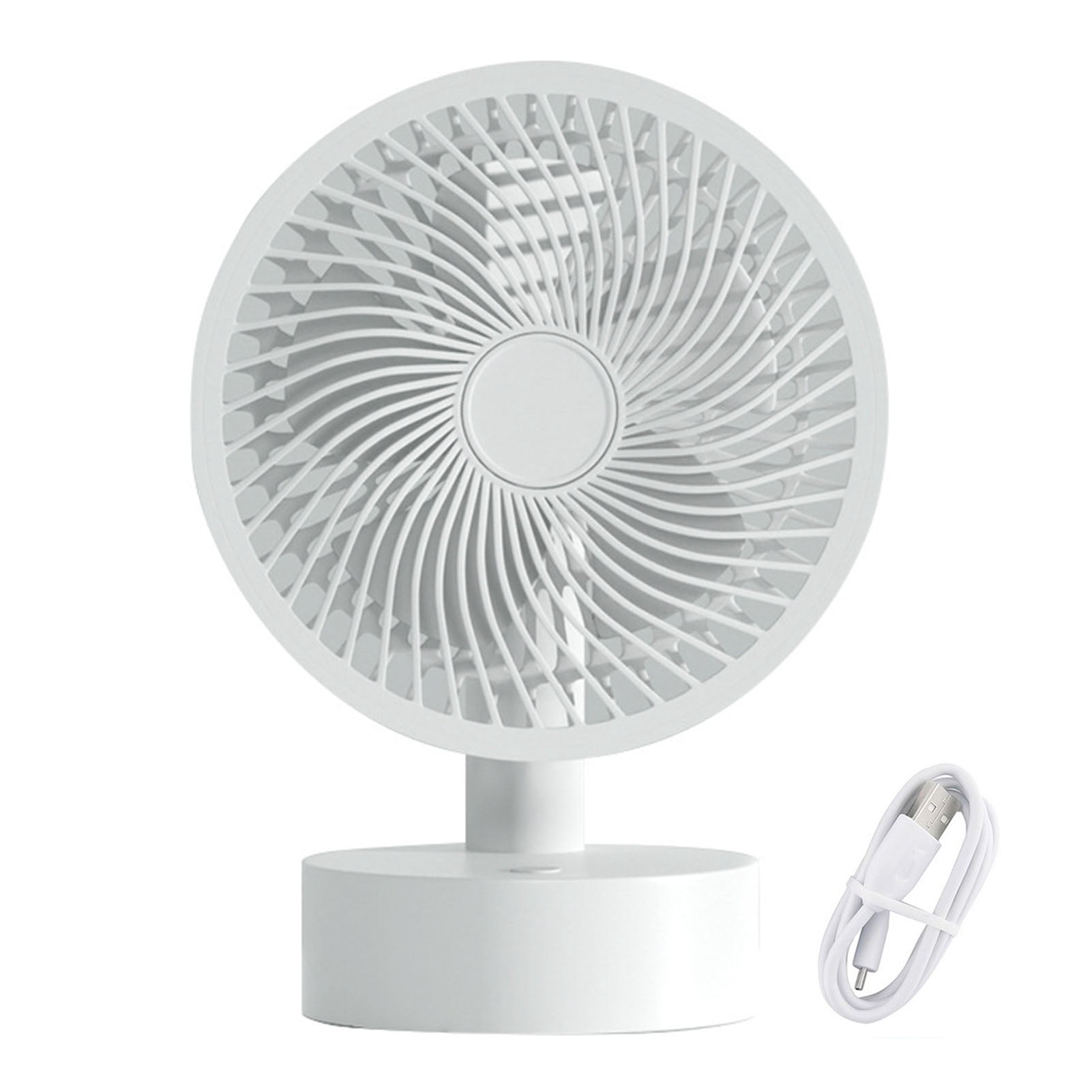 Lomubue Wireless Car Fan High Wind Force Silent Operation 4 Speeds Wide ...