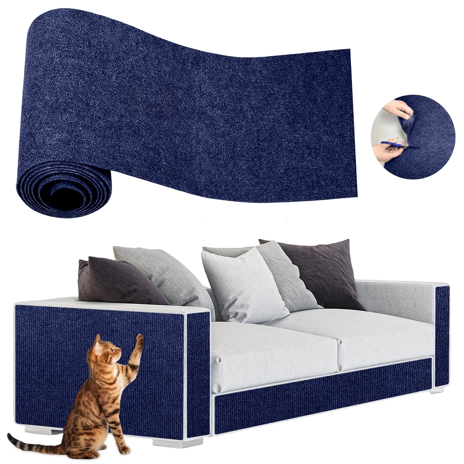 Lomyolo Cat Scratching Pads Furniture Couch Protector from Cats ...