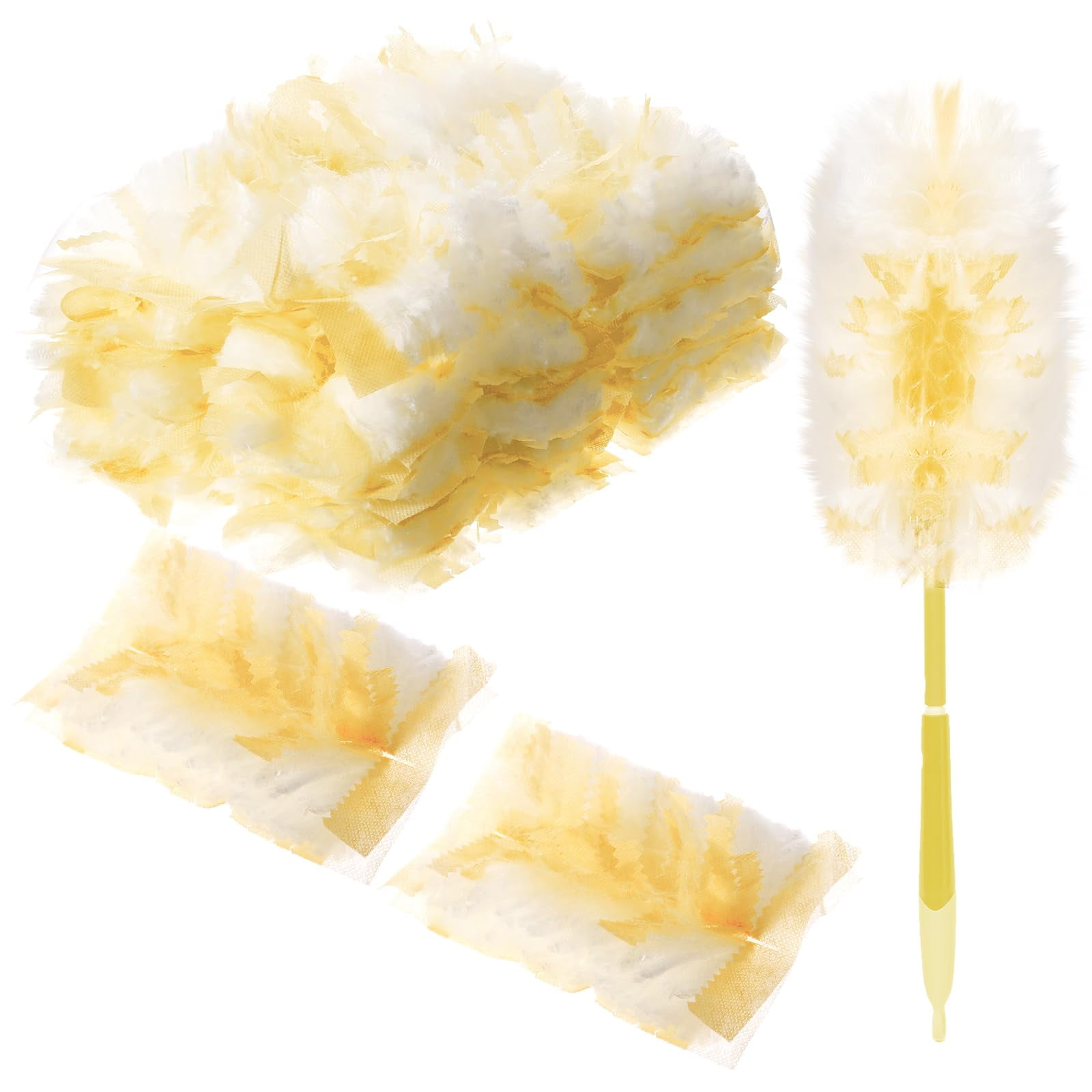 Lomyolo Heavy-Duty Duster Refills– 60 Pack Static Dust Removal Brush ...