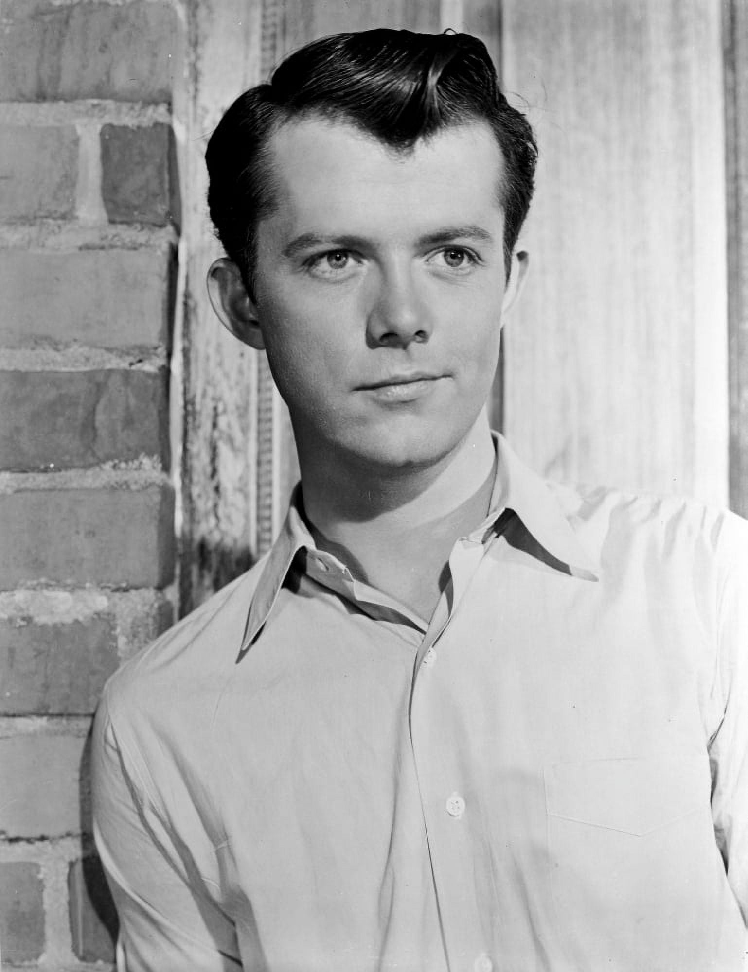 Lon McCallister in White Classic Portrait Photo Print (24 x 30 ...