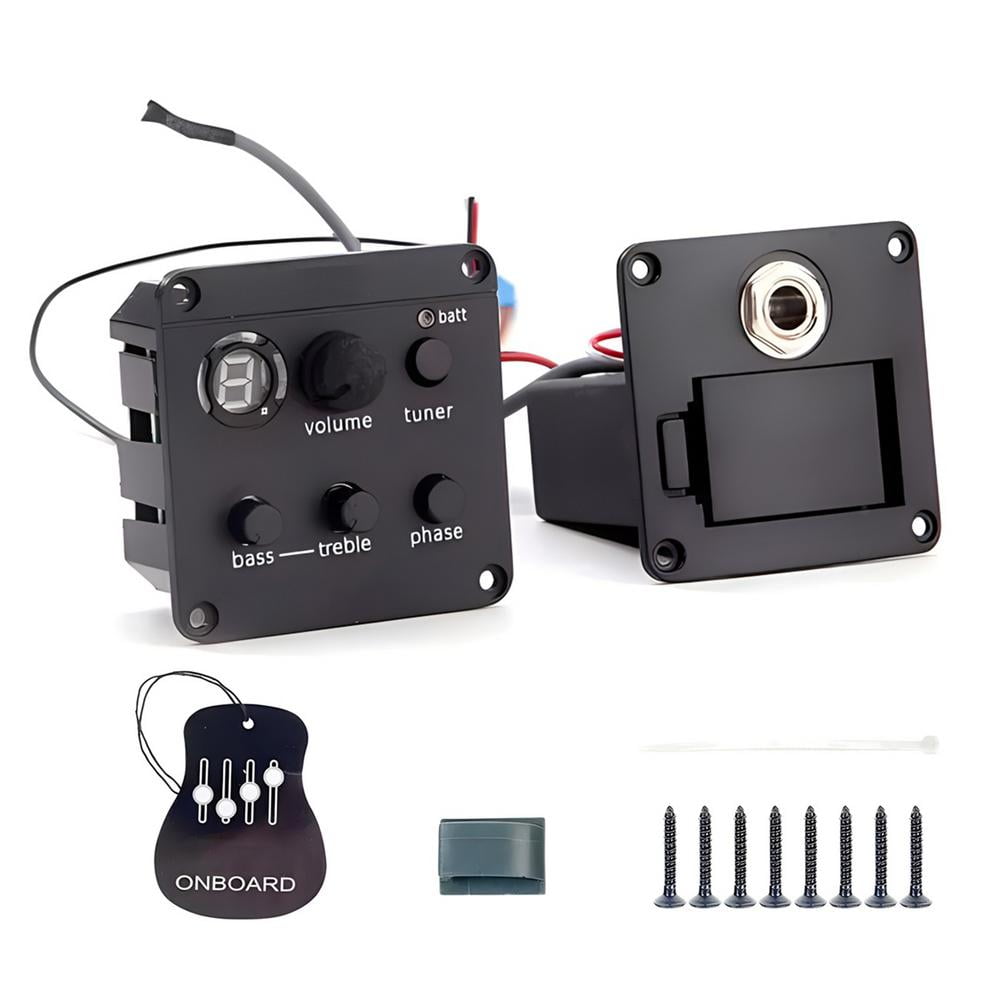 Lona 7-Segment LED Tuner Pickup System for Guitar Pickup System with ...