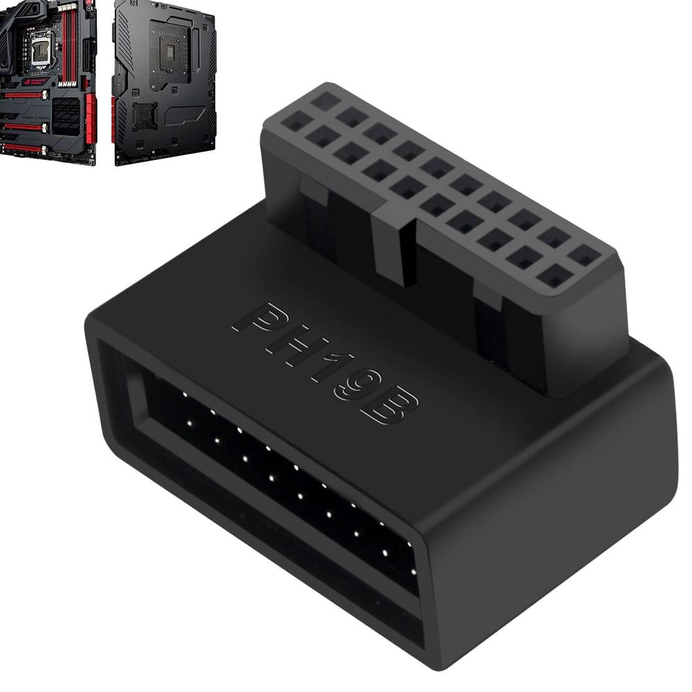 Lona 90 Degree USB Motherboard Adapter 90 Degree Connector USB Adapter ...