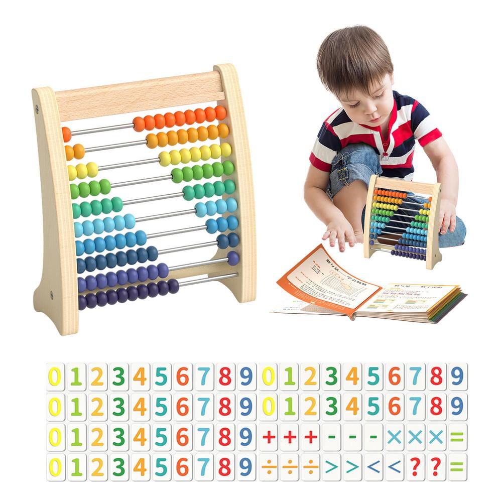 Lona Abacus for Kids Math Educational Abacus Preschool Math Learning ...