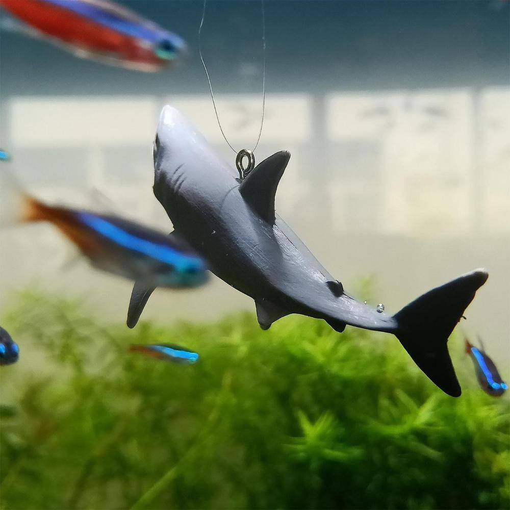 Lona Aquarium Shark Decor Aquarium Landscape Decoration With Adjustable ...