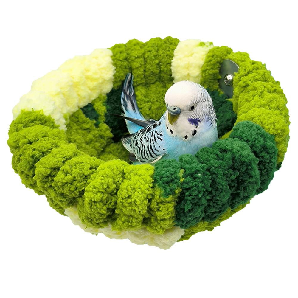 Lona Bird Hammock for Cage Warm Bird Nest Bird Beds Parrot Nest ...