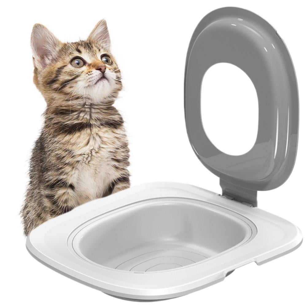 Lona Cat Litter Toilet Trainer Toilet Cat Use Trainer Reusable Cat ...