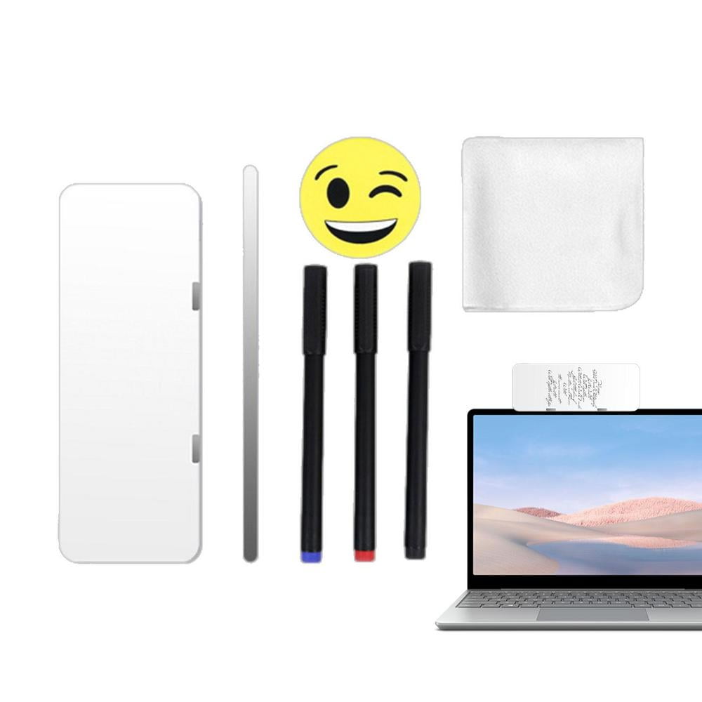 Lona Computer Monitor Memo Board Dry Erase Computer Side Panel Memo ...