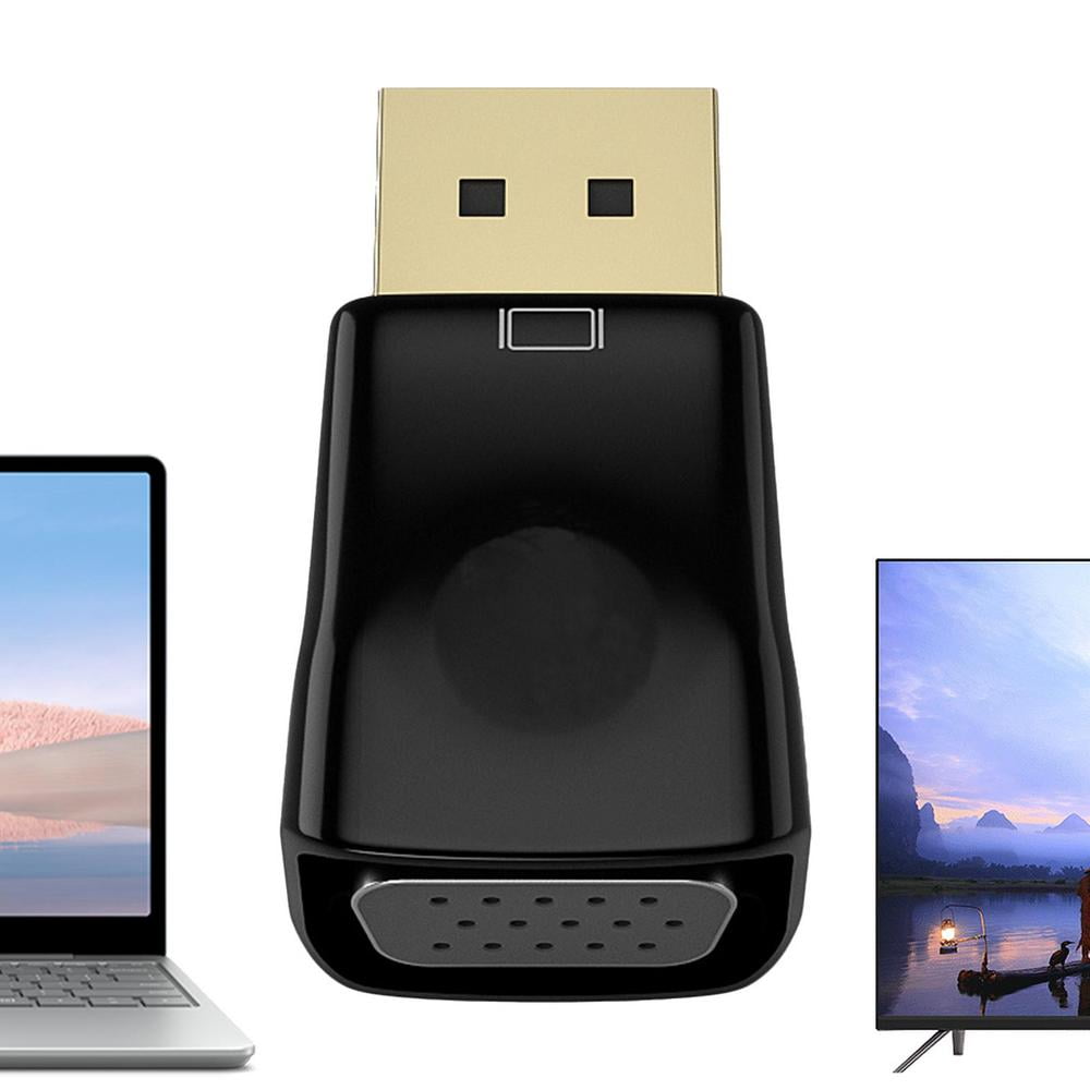 Lona DisplayPort To VGA Converter Plug And Play Signal Converter HD ...