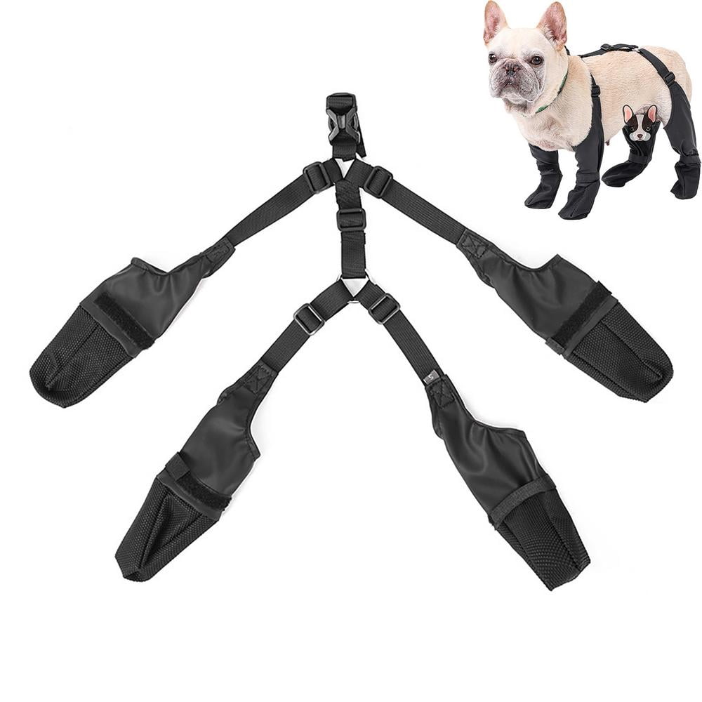 Lona Dog Boot Leggings Adjustable Waterproof Dog Boots Dog Paw ...