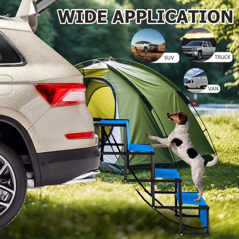 Lona Dog Car Ramp For Large Dogs Foldable Dog Stairs Waterproof ...
