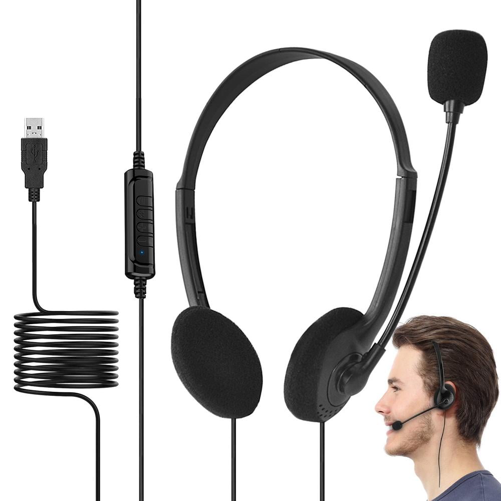 Lona Ergonomic Headphones with Microphone over Ear Headphones ...