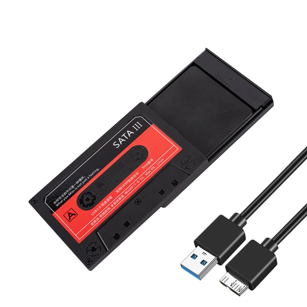 Lona External Hard Drive Case Tape SSD Enclosure Hard Disk External USB ...