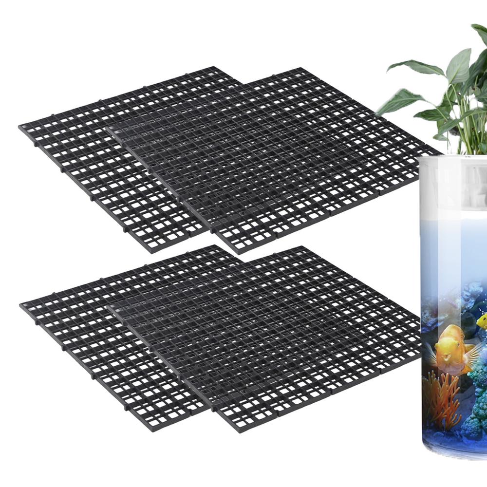 Lona Fish Tank Cover 4pcs Multifunctional Grid Panel Aquarium Hood ...